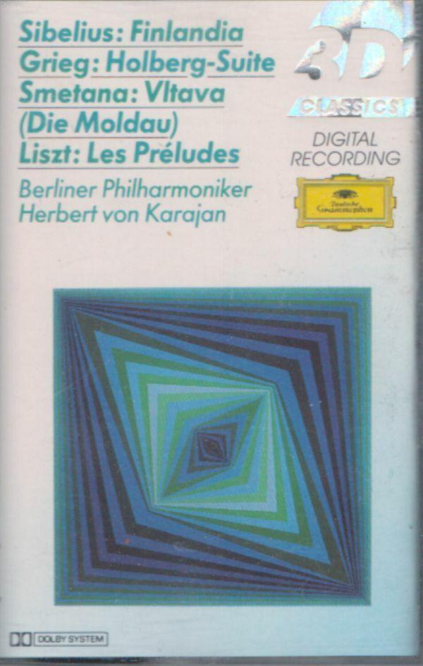 🎲 Sibelius , grieg , smetana , liszt , berliner philharmoniker, herbert von karajan - finlandia ...