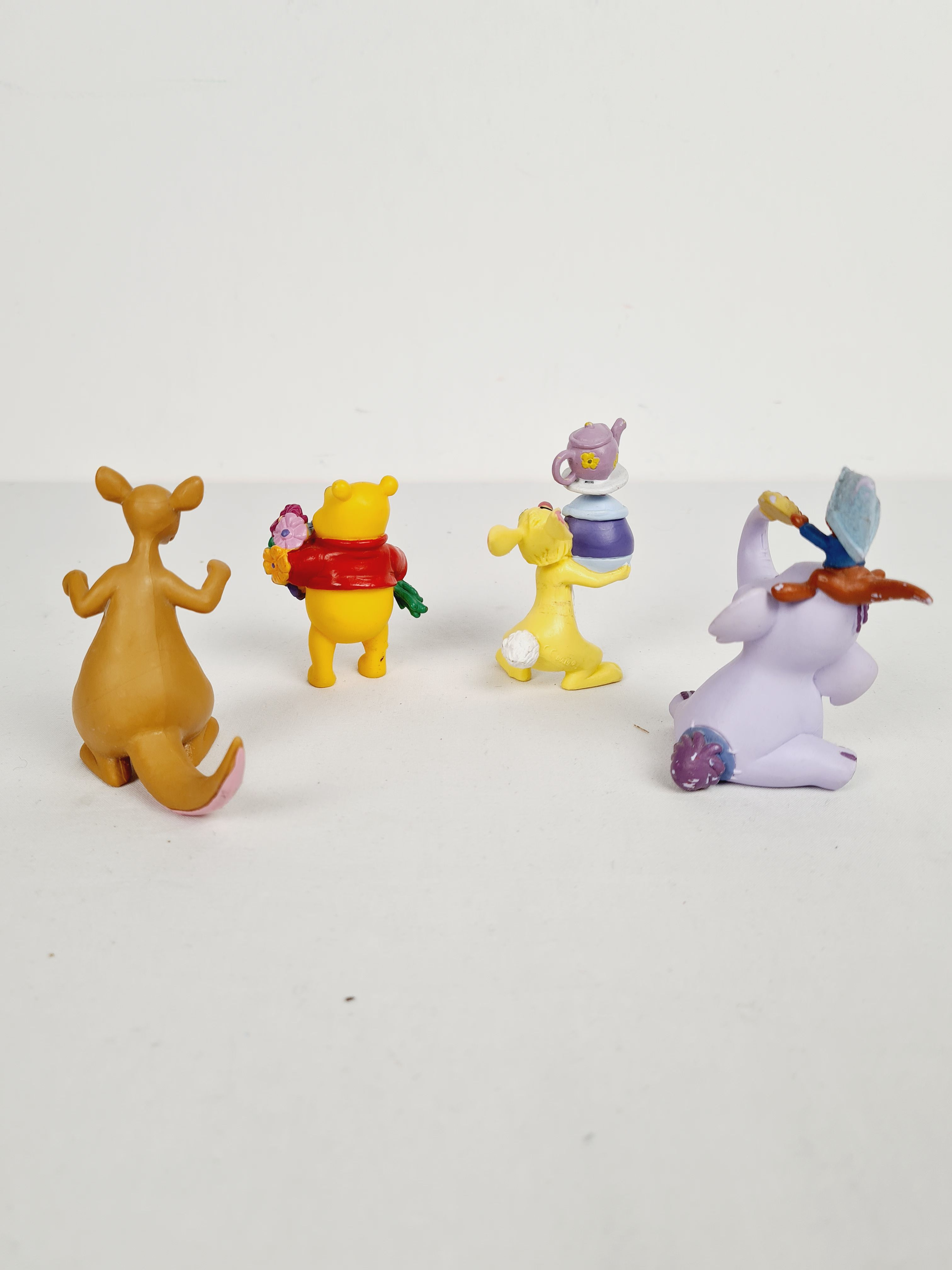 Figurine - Lot de 4 figurines de l'animé Winnie l'ourson - 6 à 9 cm ...