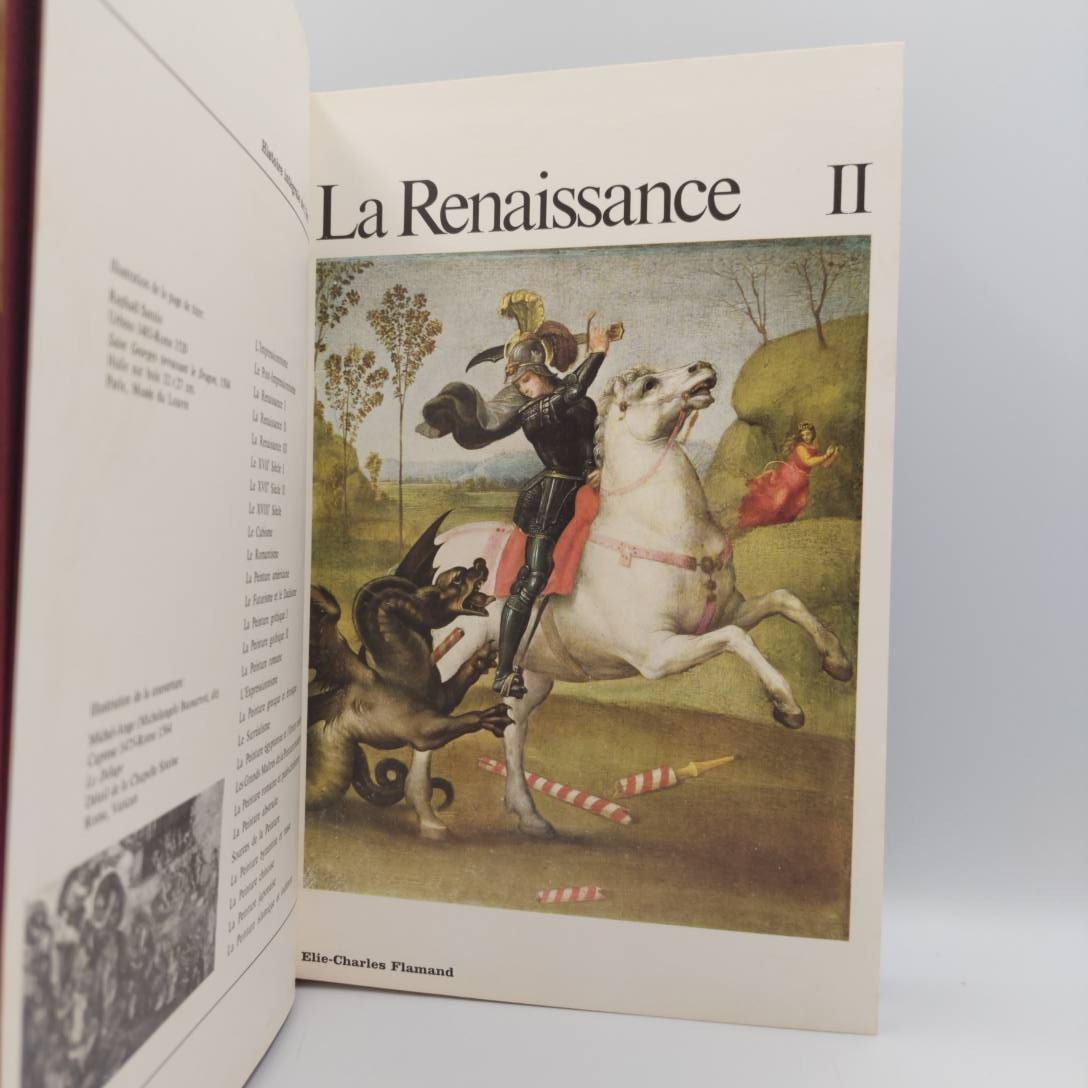 Histoire intégrale de l’Art. 3 volumes. Jean-Claude Schaeffner. La Renaissance I, II et III ...