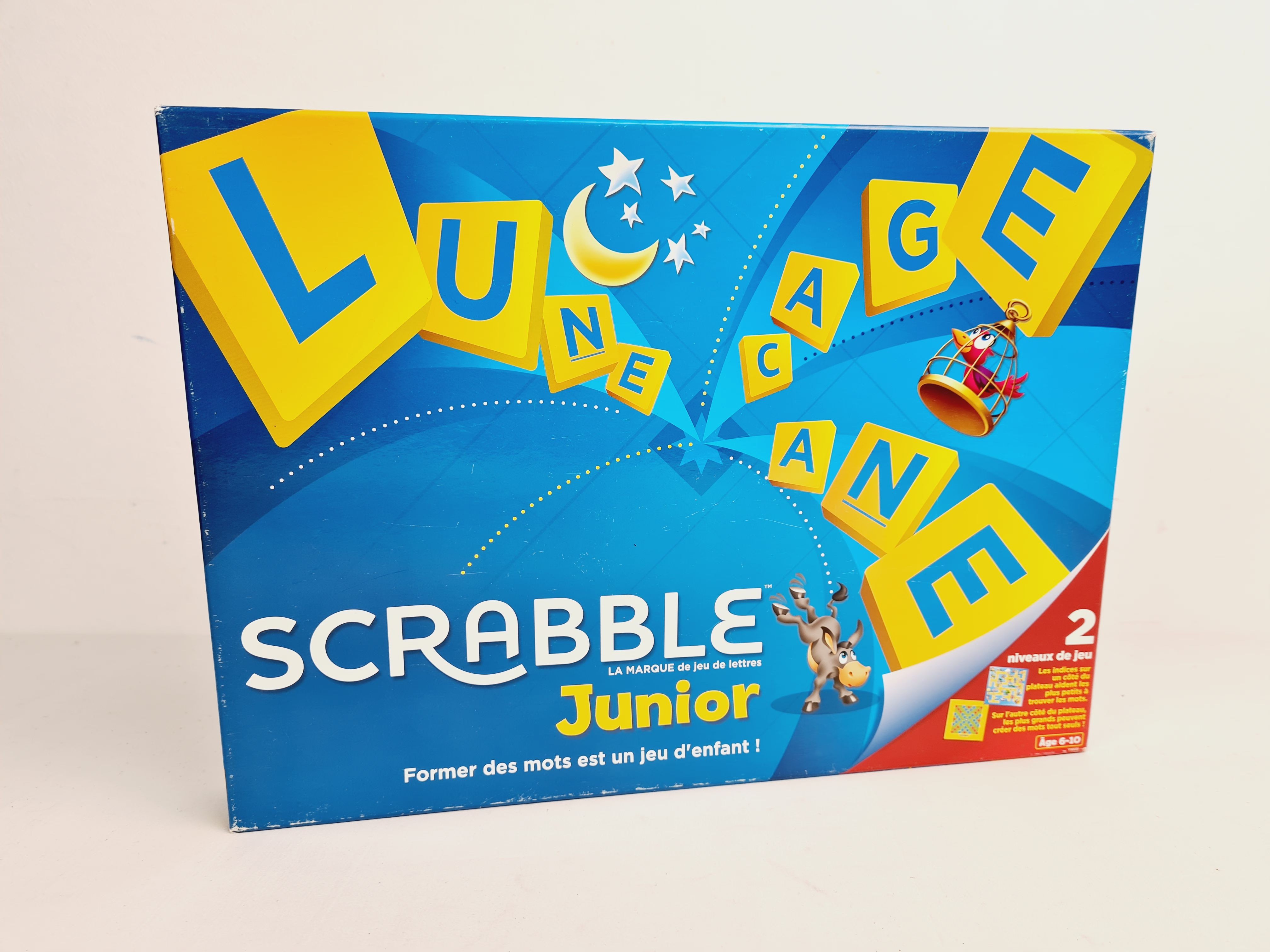 🎲 Jeu de société - Scrabble junior - Mattel Games - 6 ans + jeux et ...