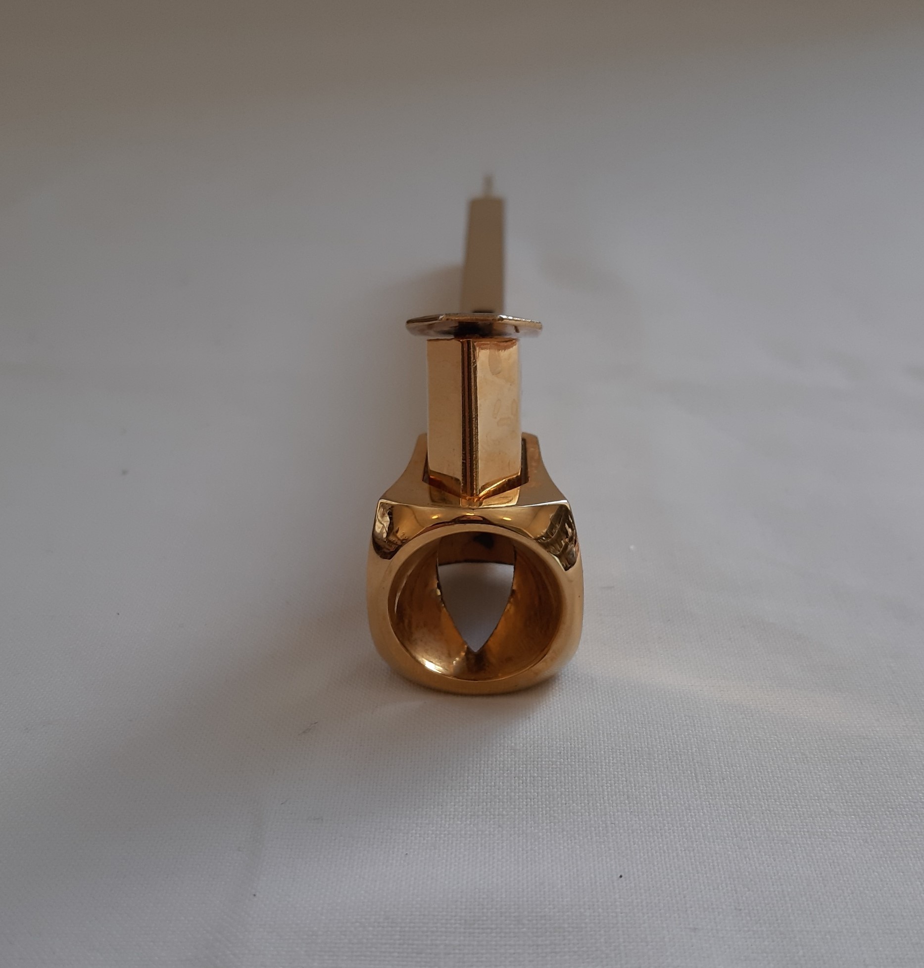 Ancien coupe cigare Blanchat Diffusion, métal doré - Label Emmaüs