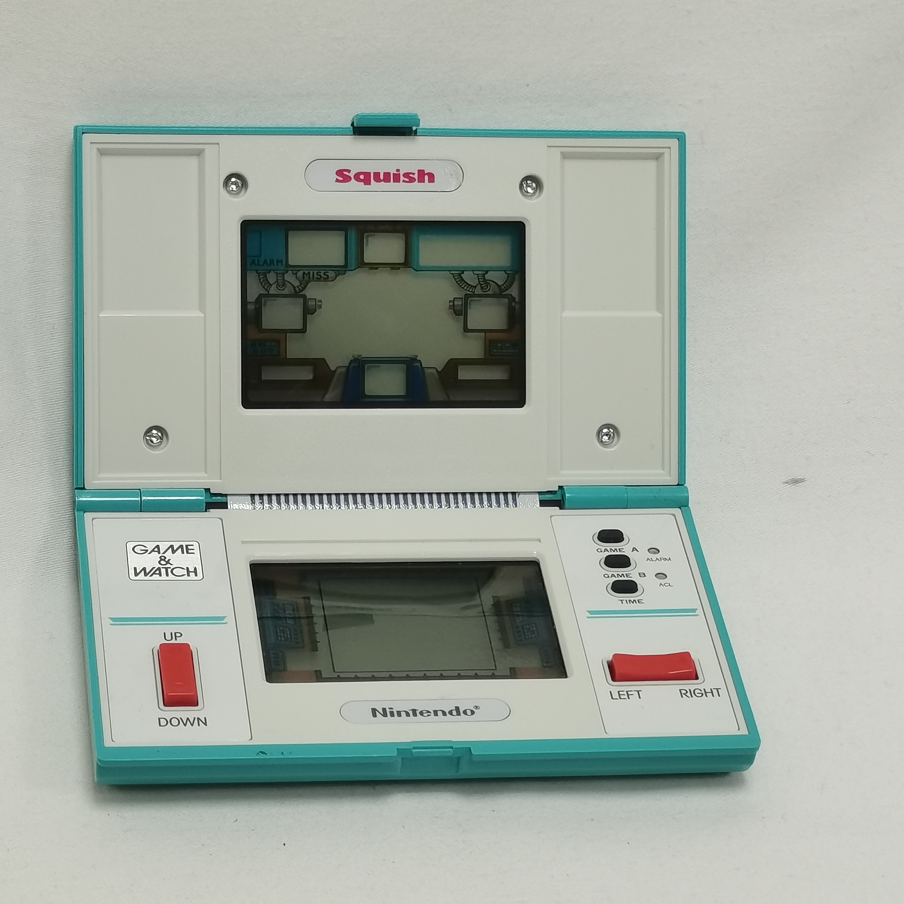 Nintendo - Game and watch FONCTIONNEL - Squish - multiscreen couleur ...