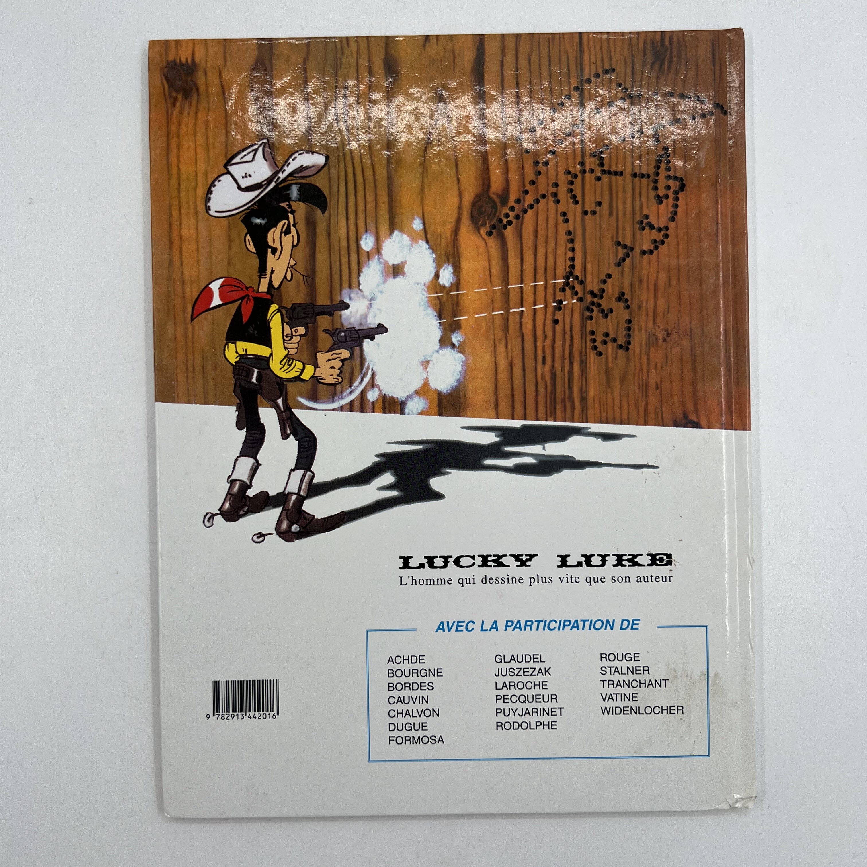 BD Lucky Luke - Hommage à Morris - Label Emmaüs