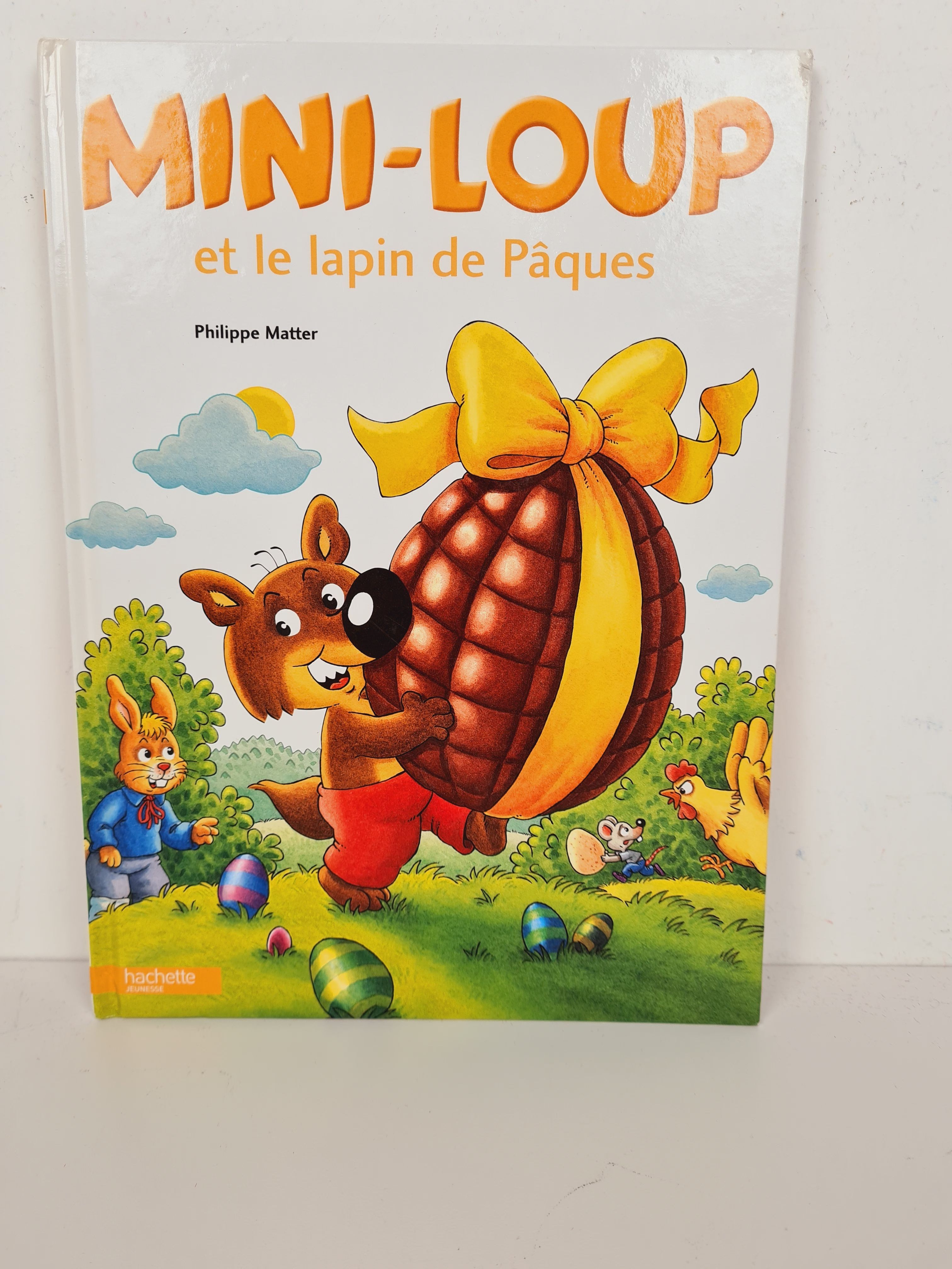 Livre jeunesse - Mini loup et le lapin de Pâques - Label Emmaüs