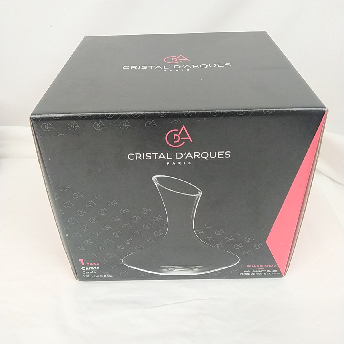 Carafe Cristal d'Arques Paris "grand château" - Label Emmaüs