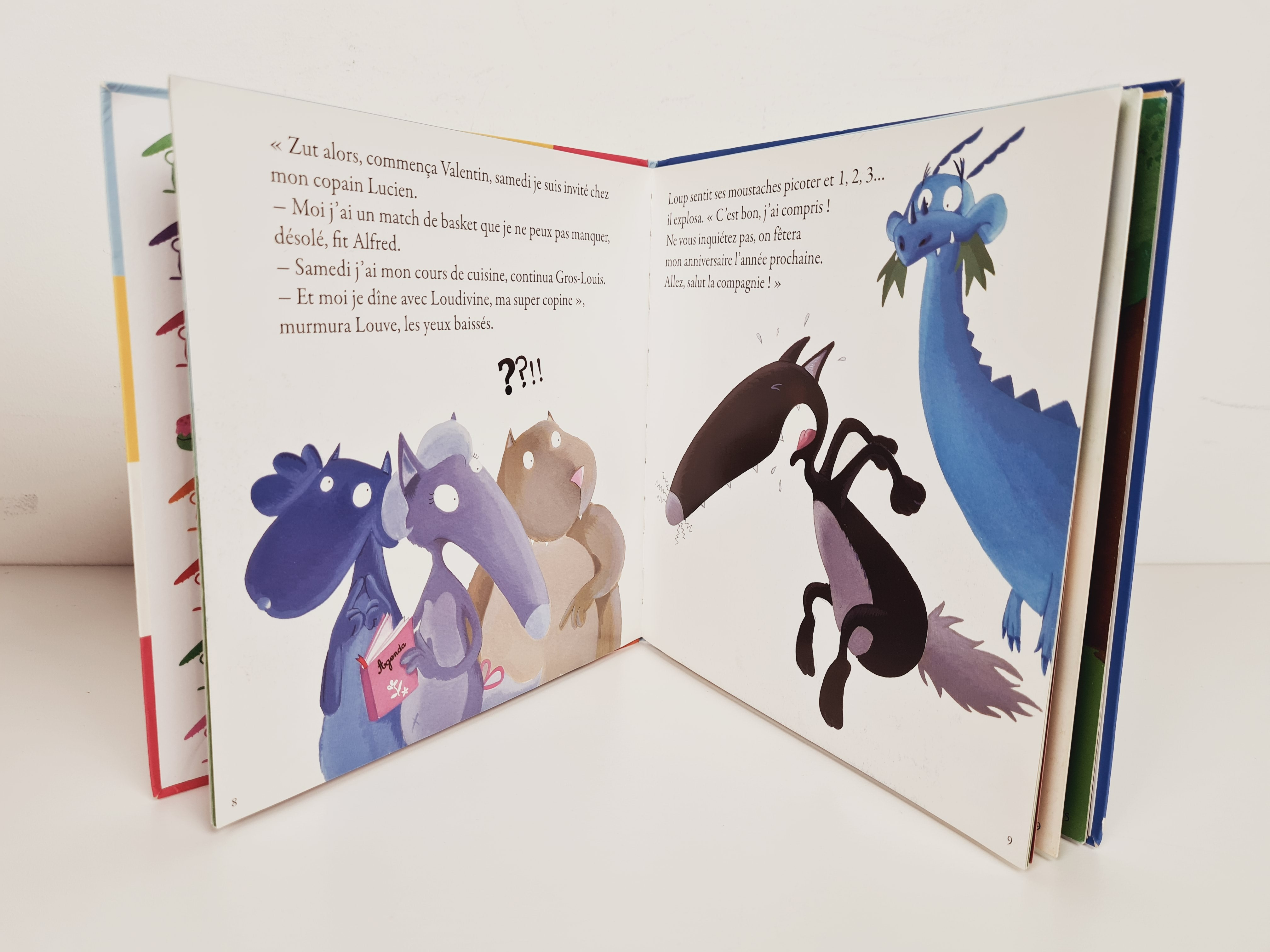 Livre jeunesse - Le loup qui fêtait son anniversaire - Mes petits ...