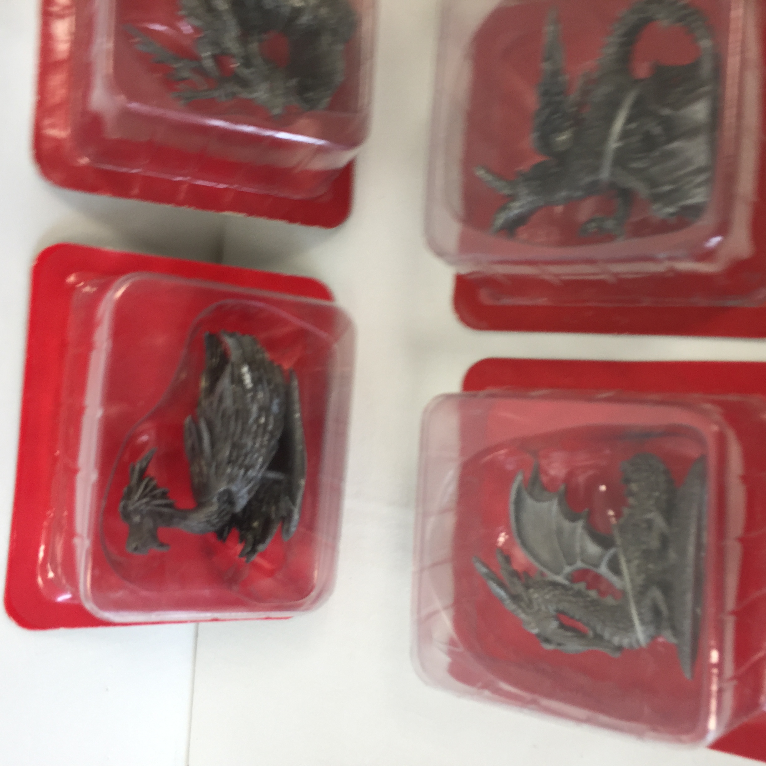 Lot de 14 figurines de collection "Atlas dragons et créatures ...