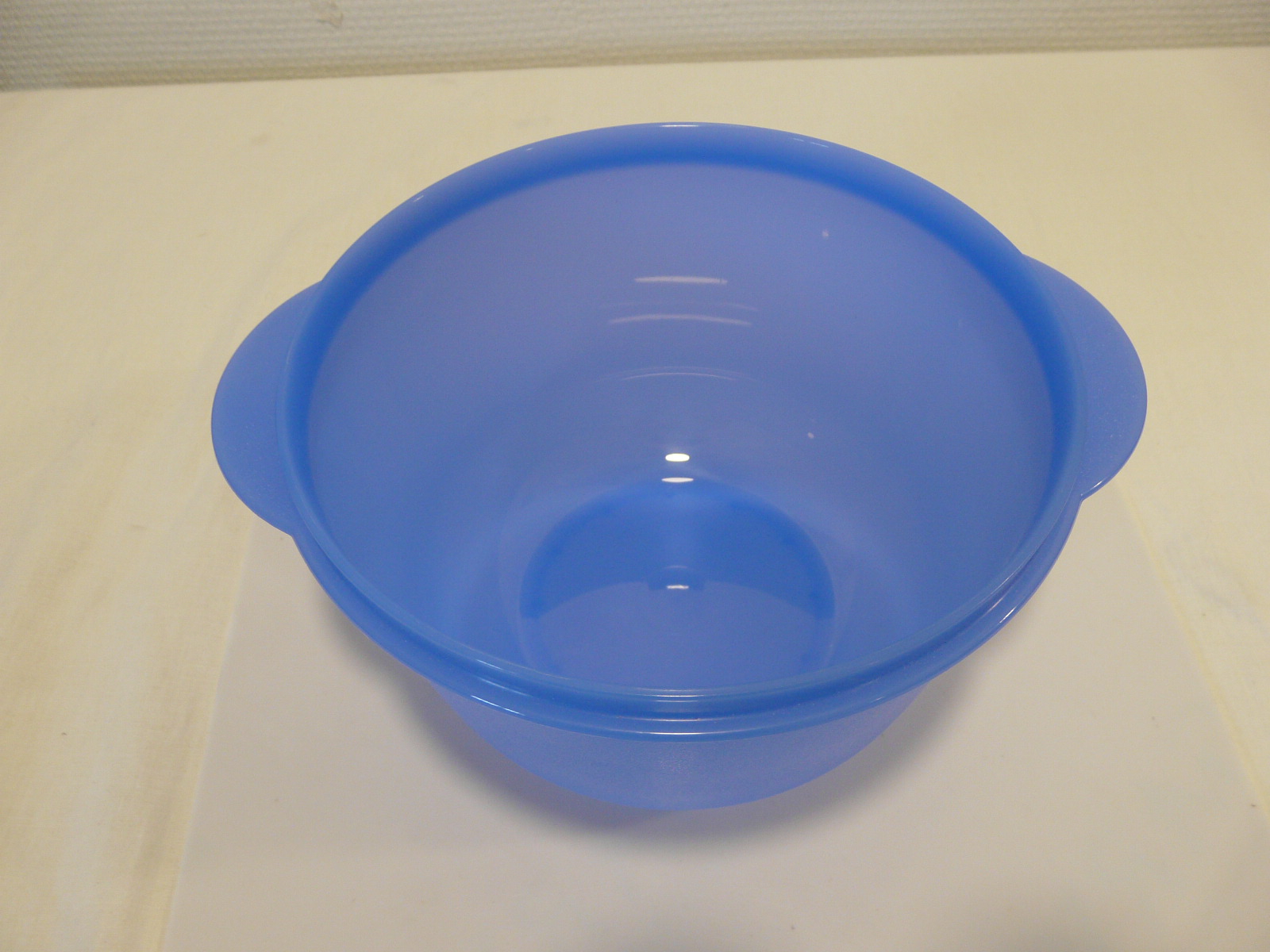 Lot de 3 saladiers - bleu vert et orange -Tupperware . - Label Emmaüs