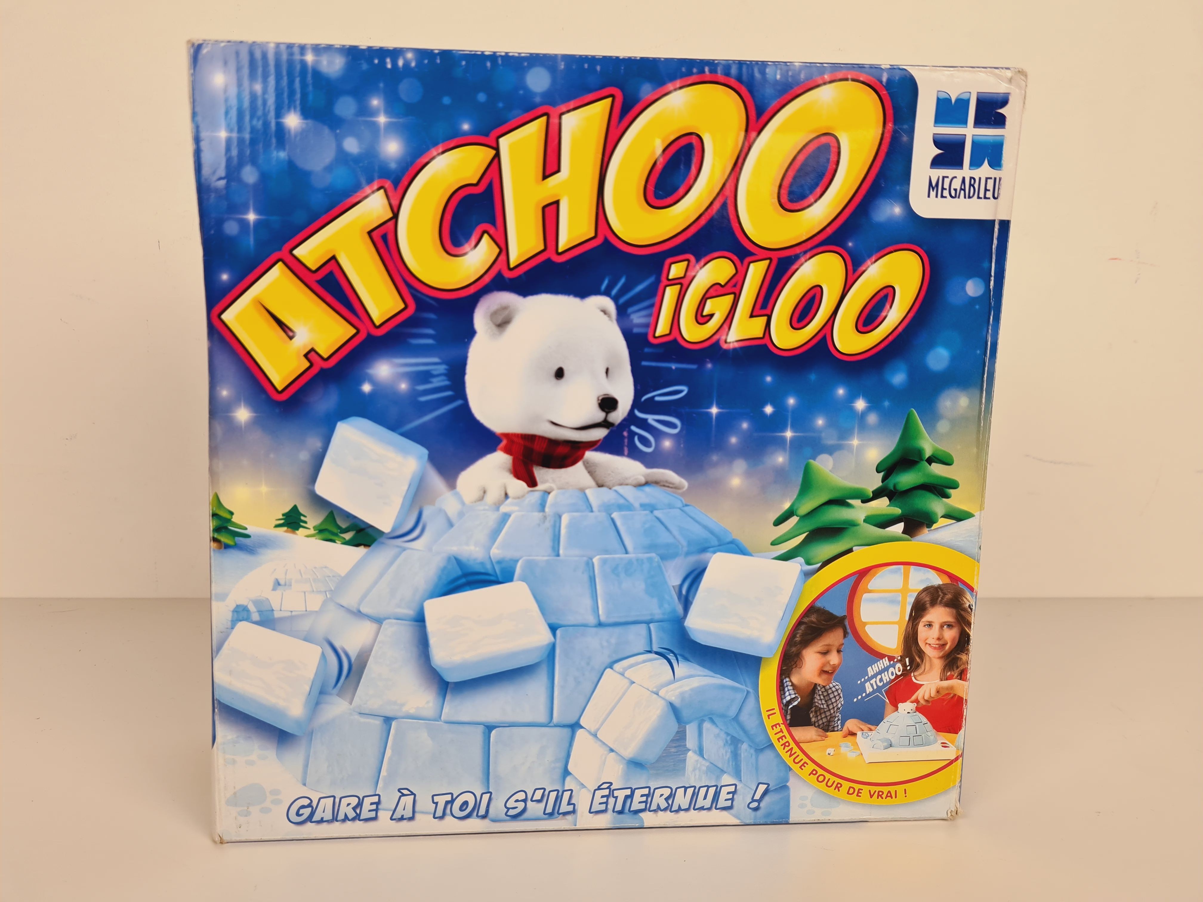 Jeu d'ambiance - Atchoo Igloo - 5 à 99 ans - Megableu - Label Emmaüs
