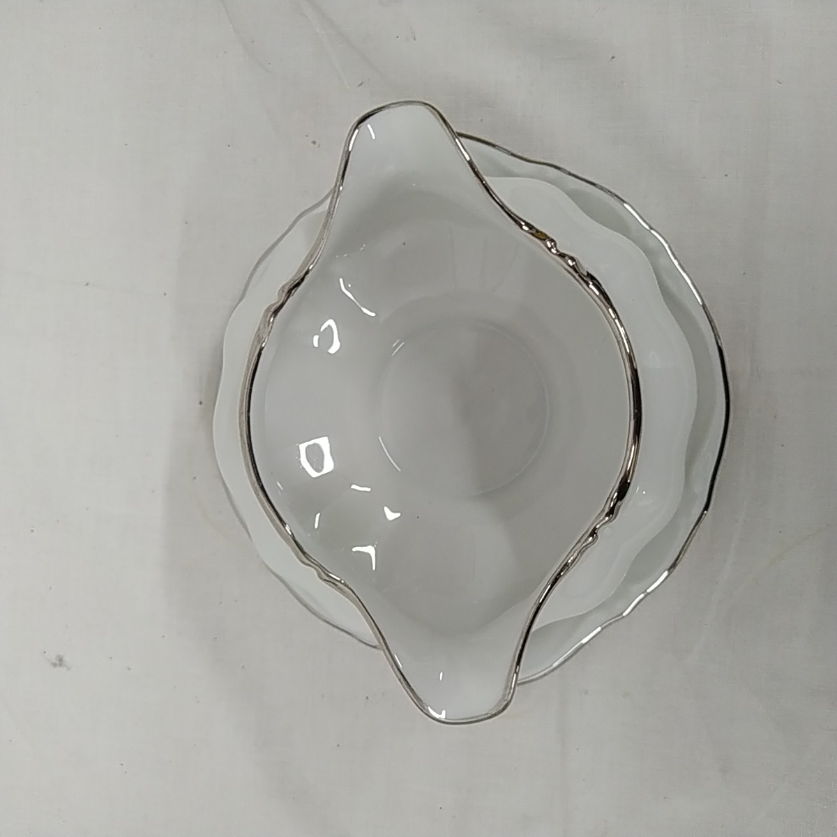 🏠 Saucière sur dormant en porcelaine de Bavière - Kronester Bavaria ...