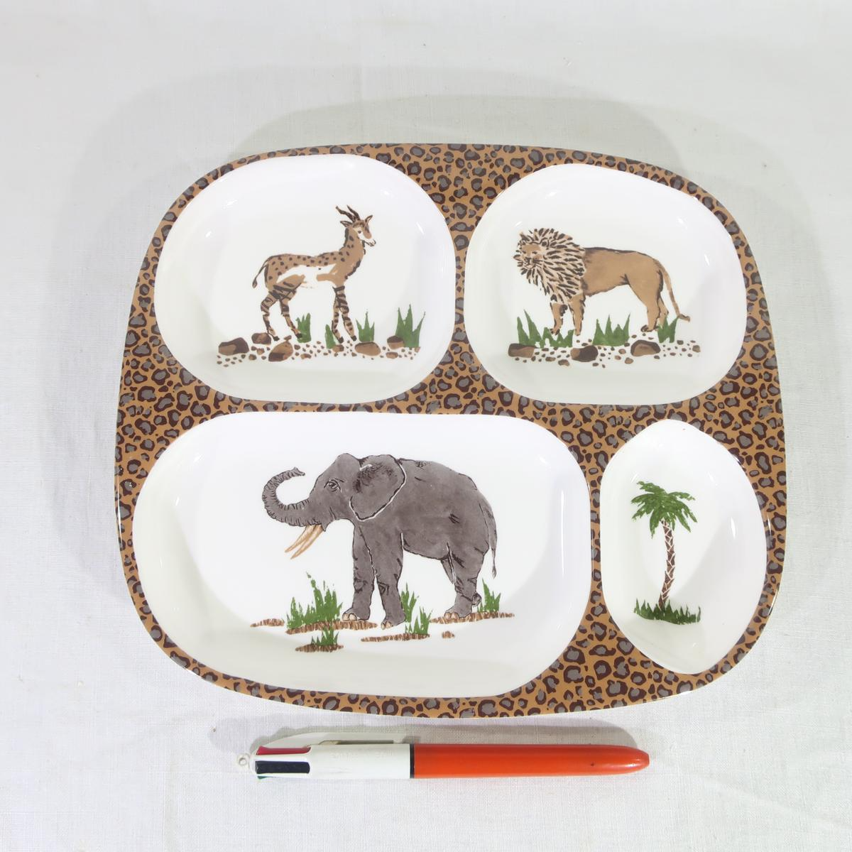 Assiette à compartiments pour enfant " Tanganyika" et sa petite ...