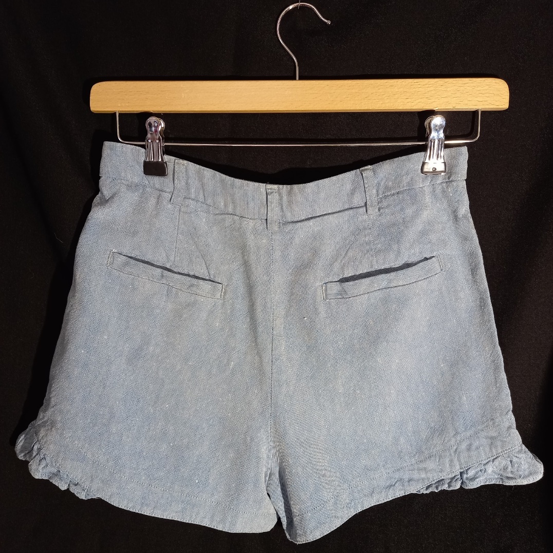 Short en lin femme - Sandro - T:2 - Label Emmaüs
