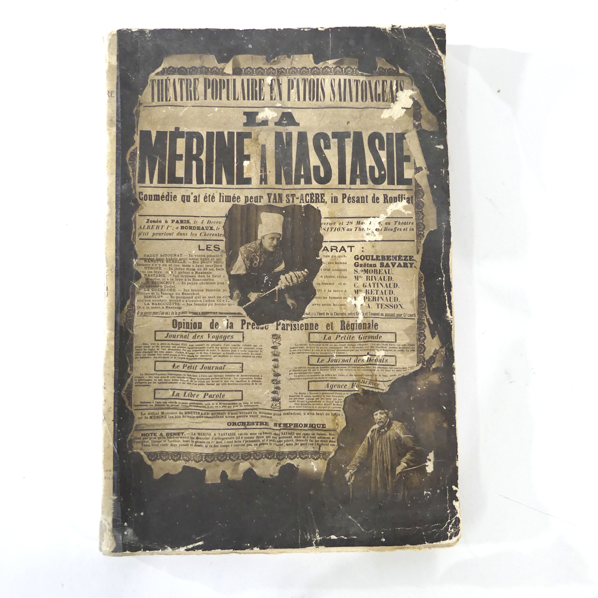 Pièce de théâtre LA MÉRINE A NASTASIE - Yan Saint-Acère - Label Emmaüs