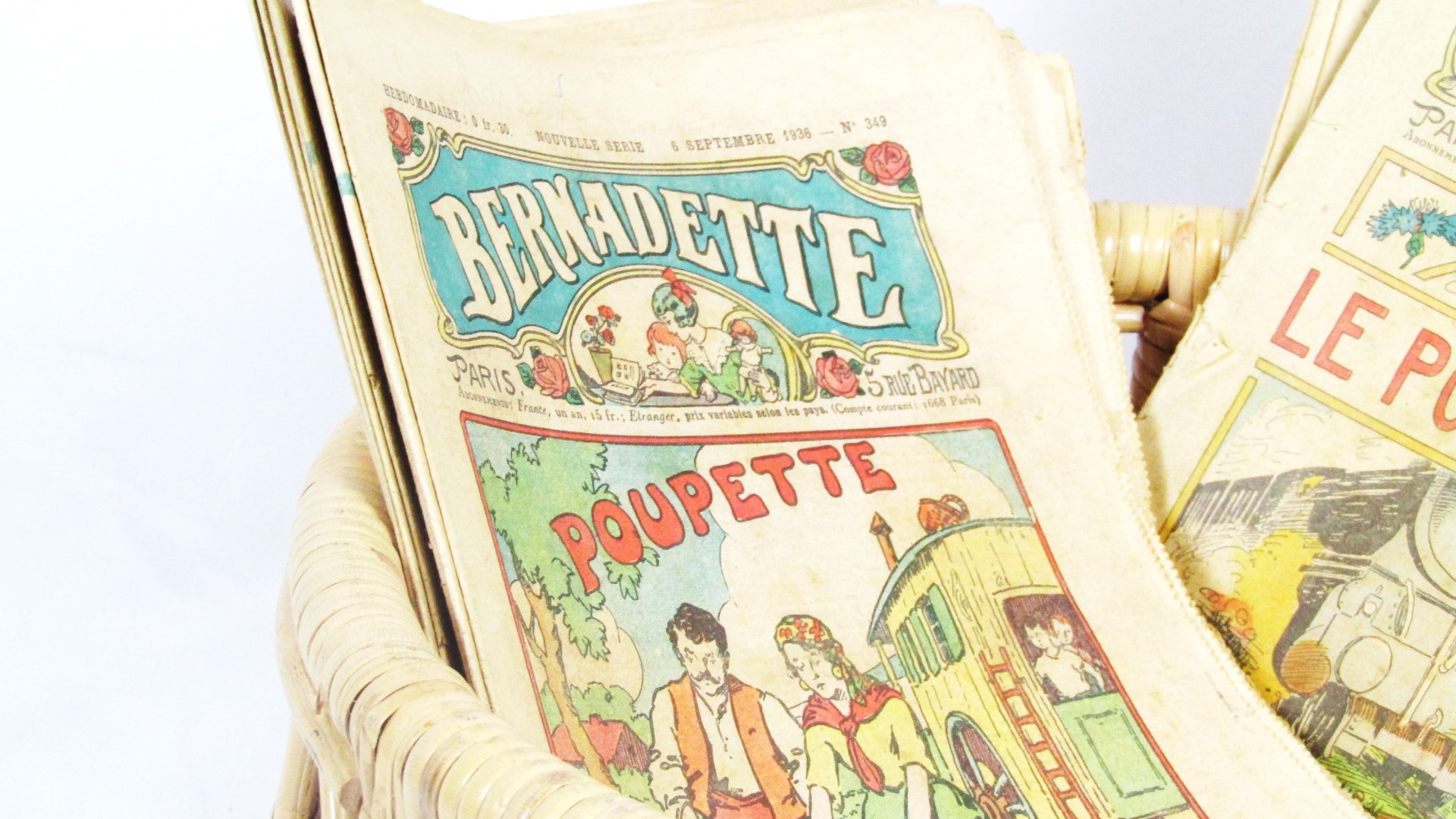 Années 1930 - 20 anciens exemplaires de "Bernadette",revue de 1935-1936 ...