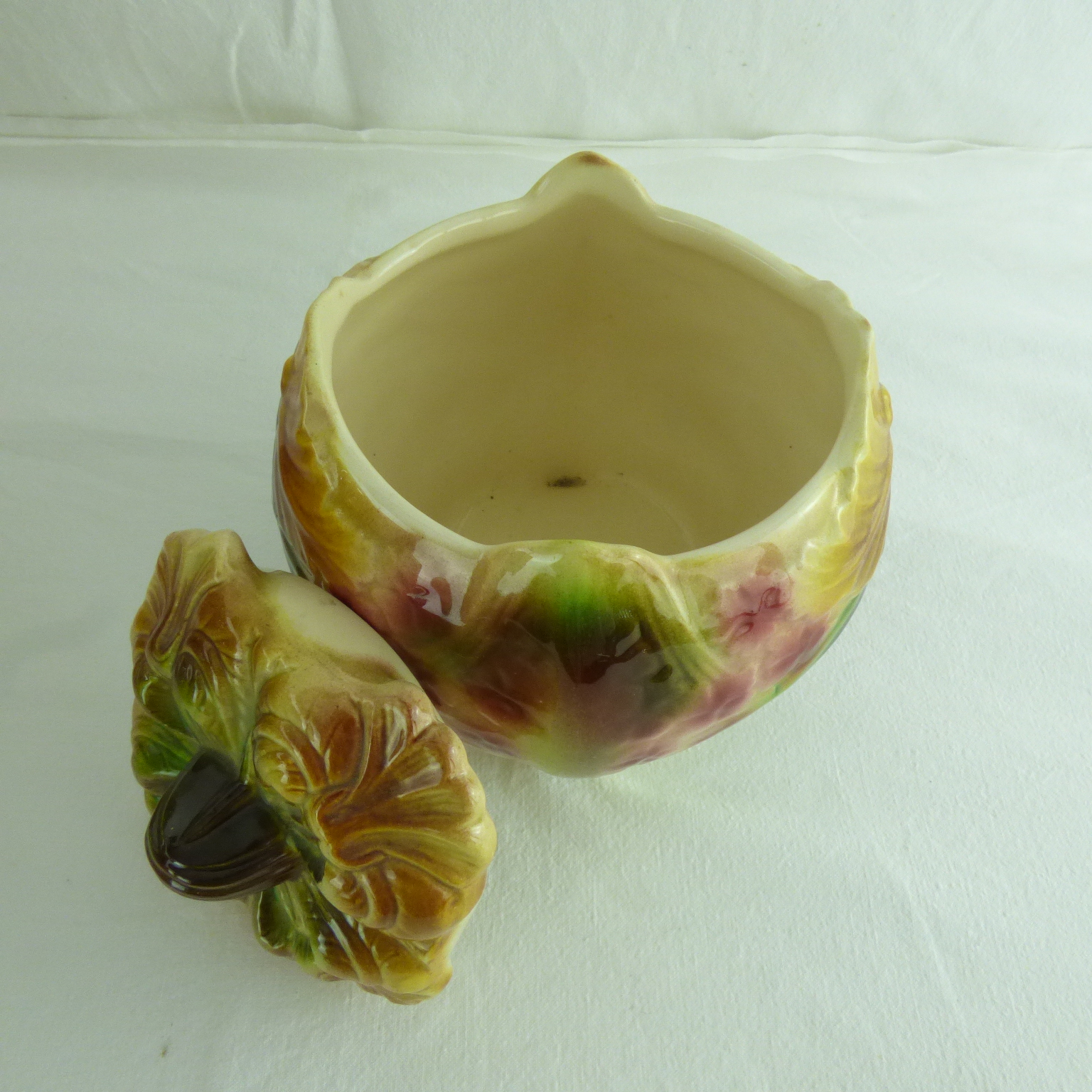 Pot en barbotine St Clément - Label Emmaüs