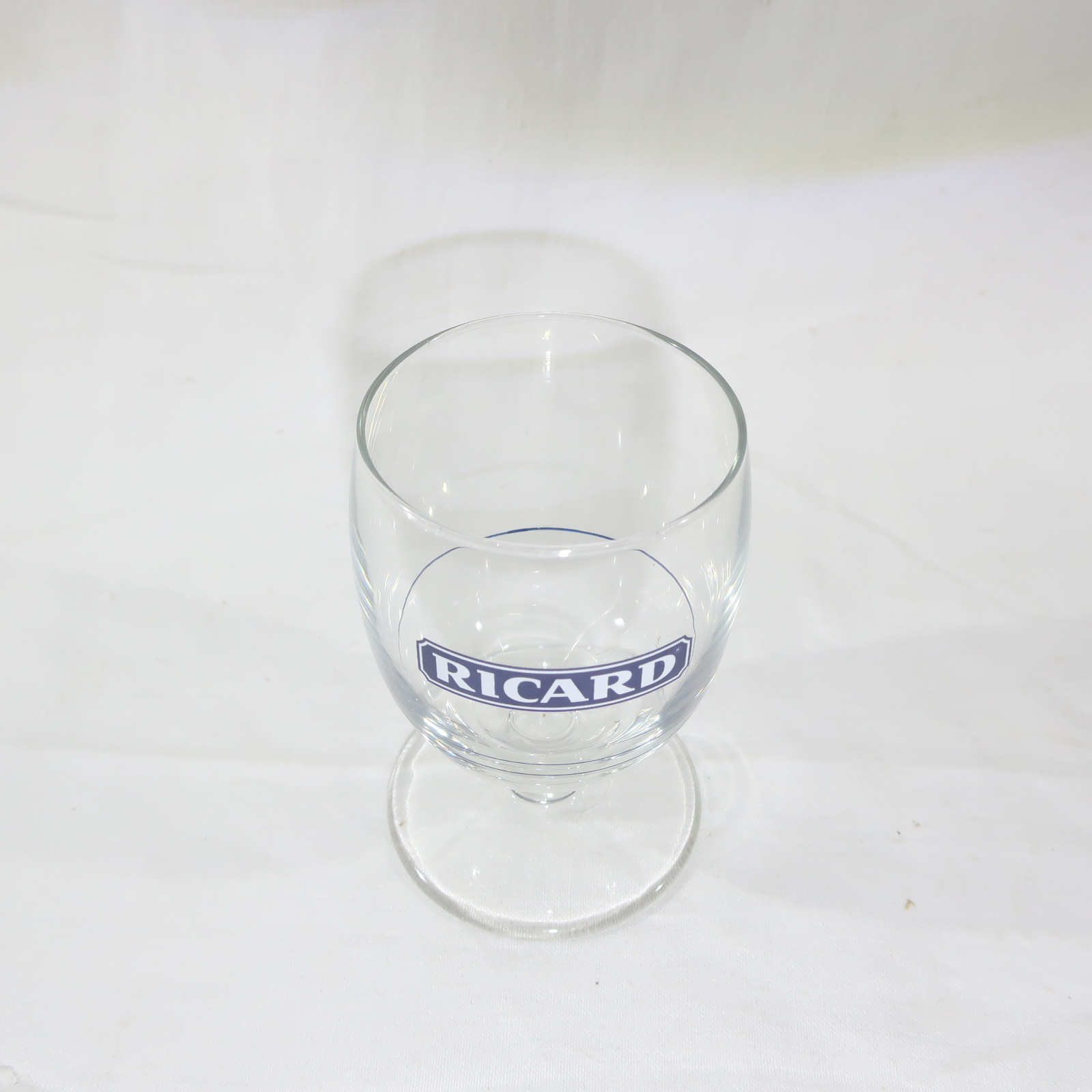 Verres Ballon " Ricard " en verre - Label Emmaüs