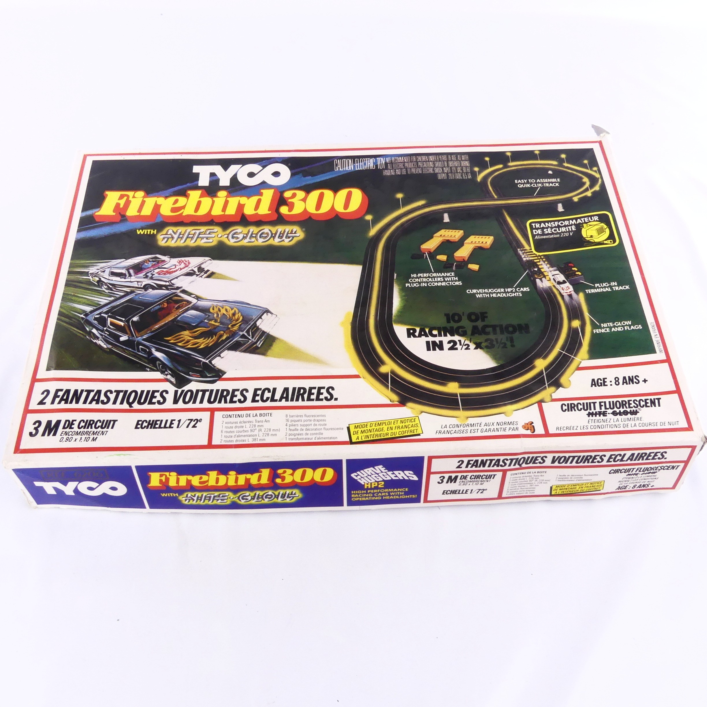 Circuit voiture "Tyco Firebird 300" - Label Emmaüs