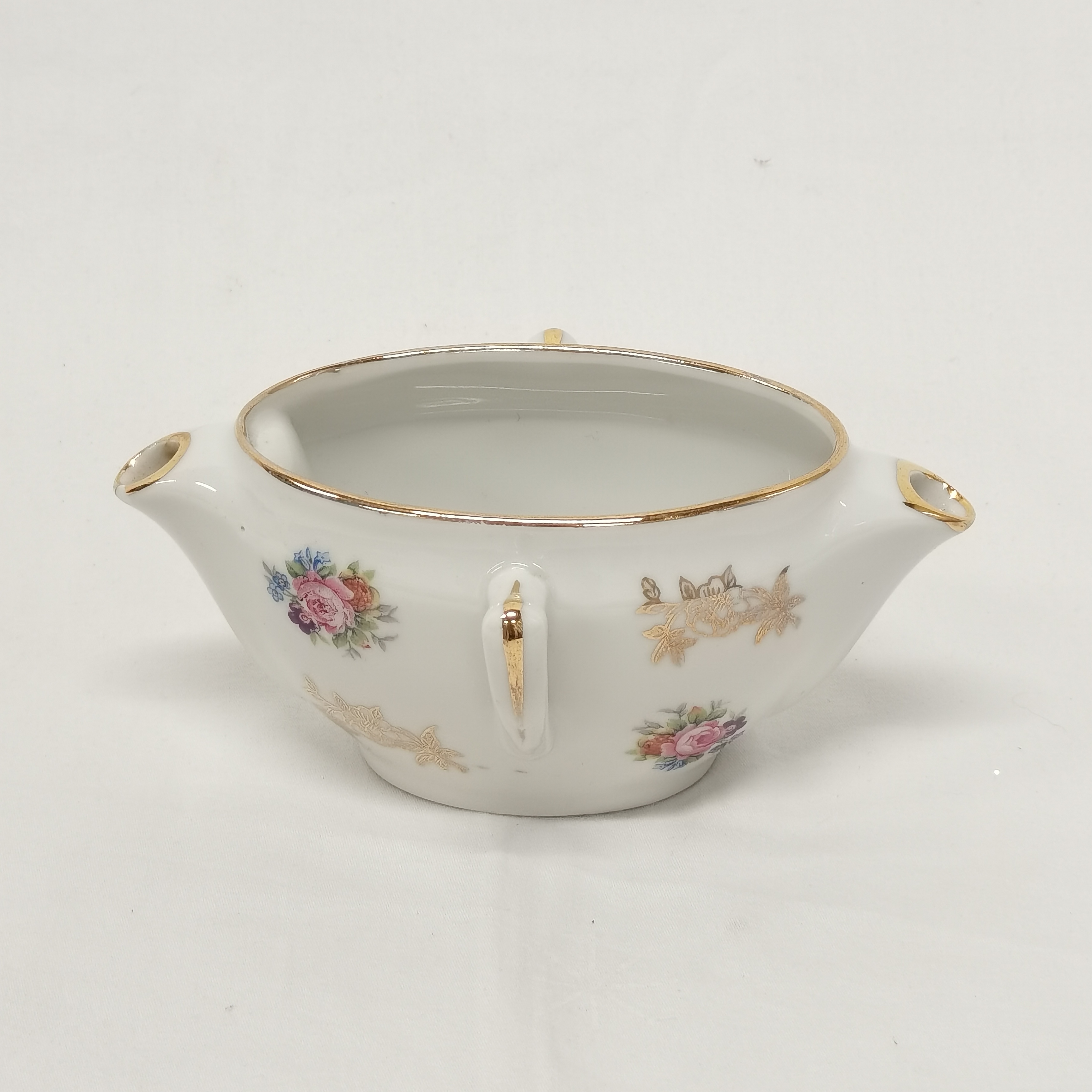 Saucière en porcelaine - Porcelaine de Limoges - double bec verseur ...