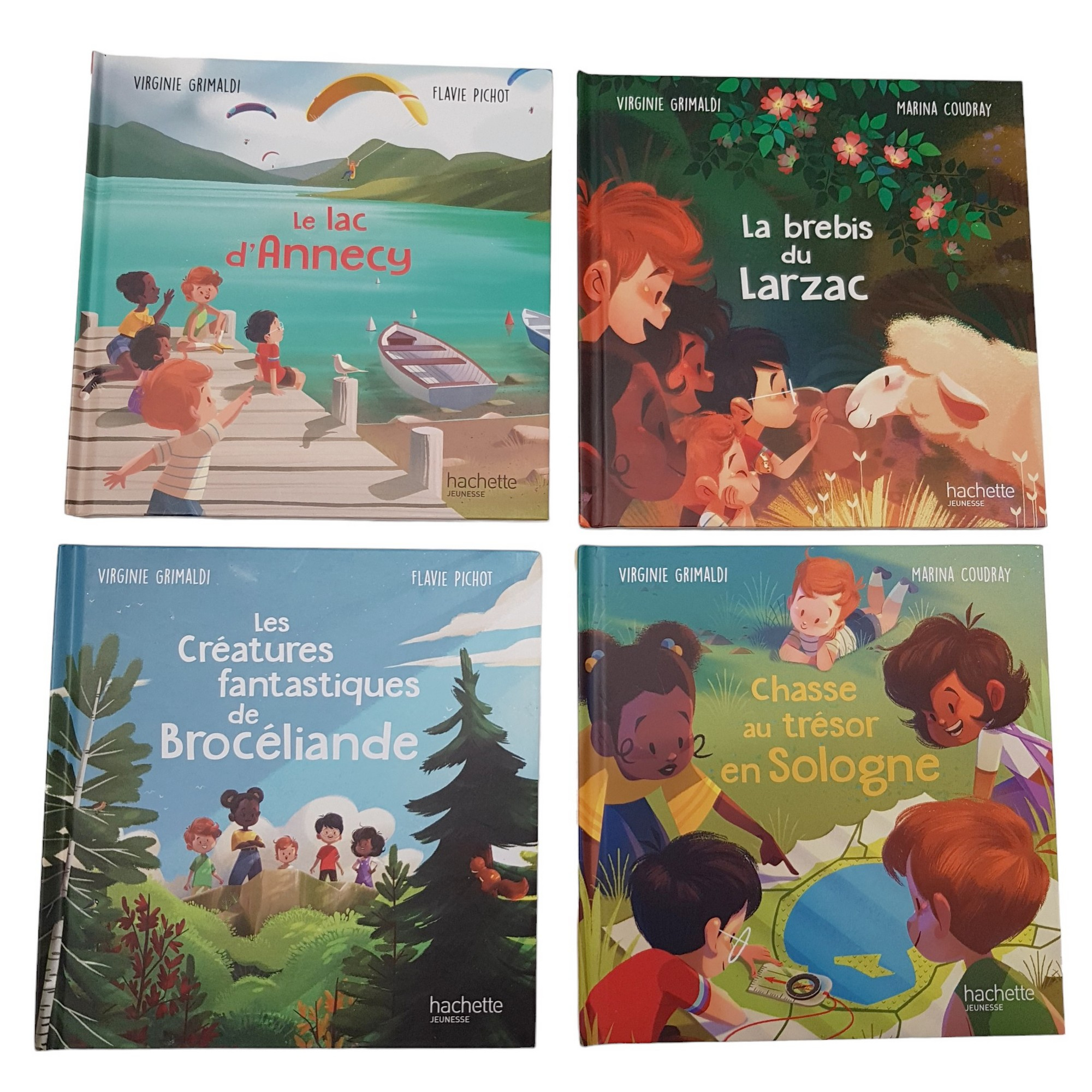 Lot de 11 livres Merveilles de France de Virginie Grimaldi et Contes d ...