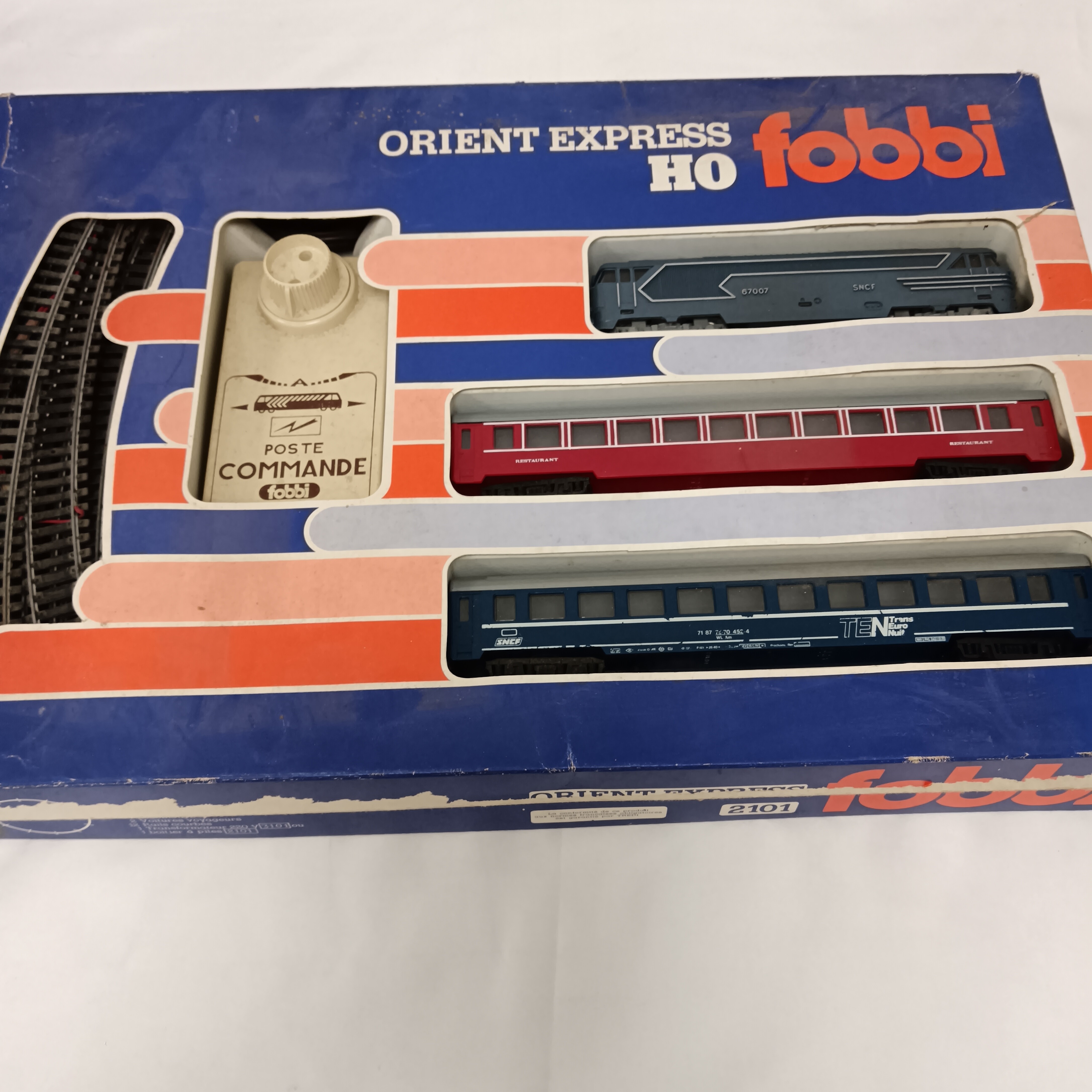 coffret Orient Express, avec boîtier à piles Fobbi réf. 2101 - Label Emmaüs