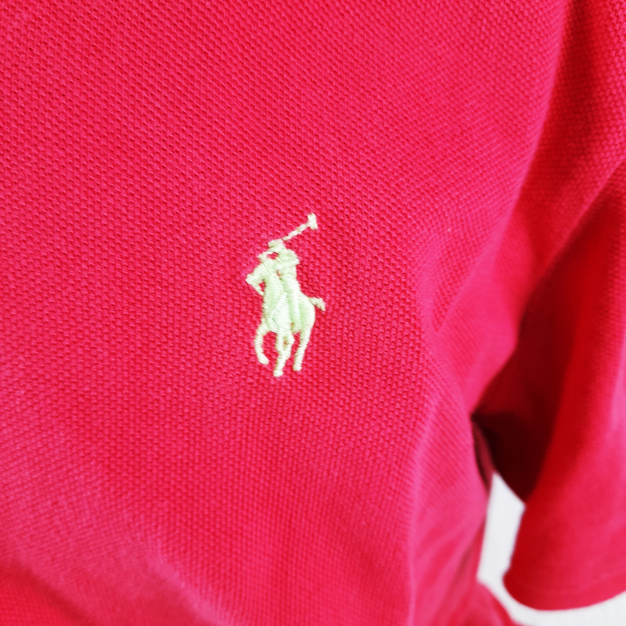 Polo Ralph Lauren rose - Taille XL - Label Emmaüs