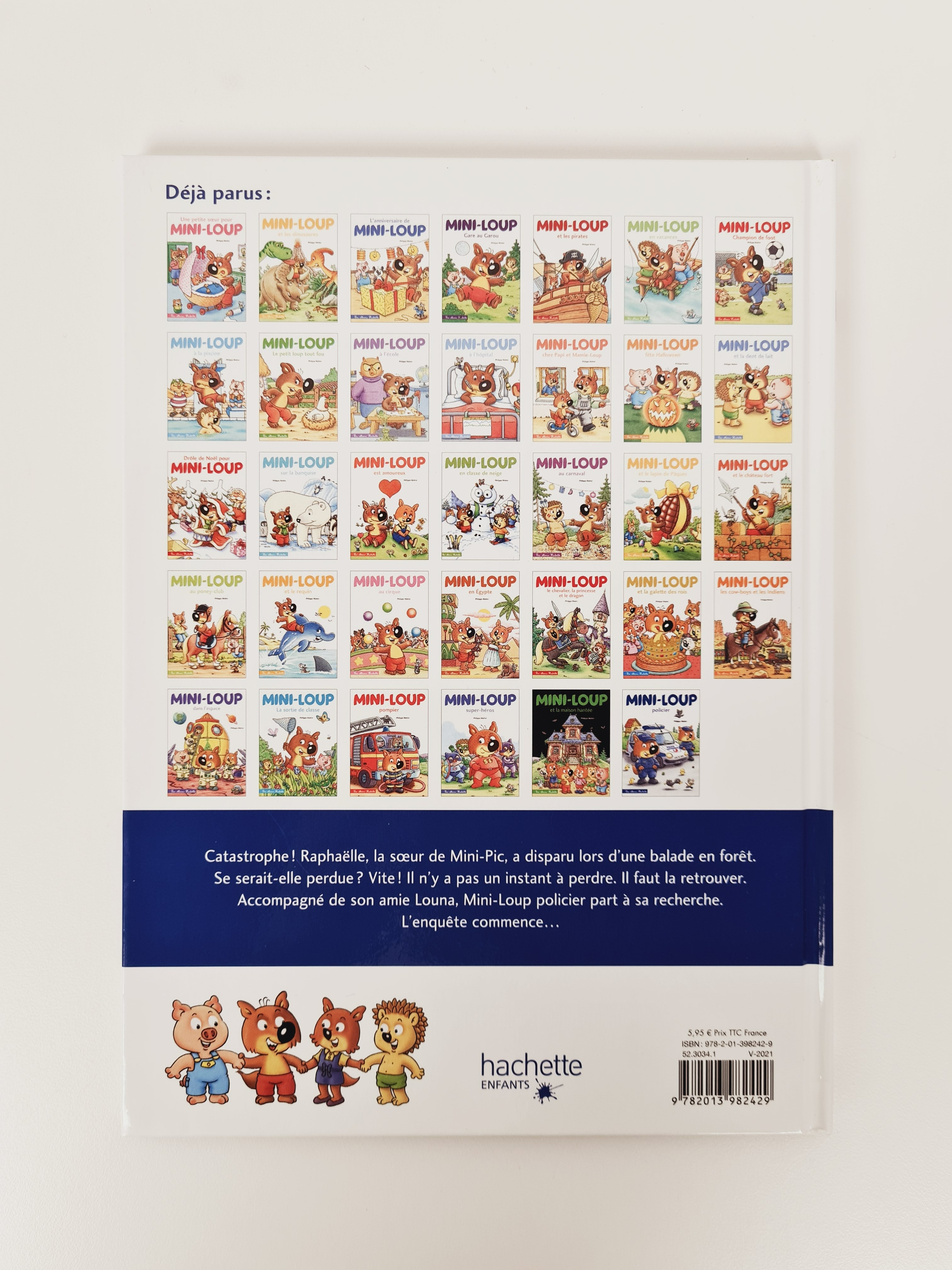 Livre jeunesse - Mini-Loup - policier - T34 - Hachette - 3 ans et plus ...