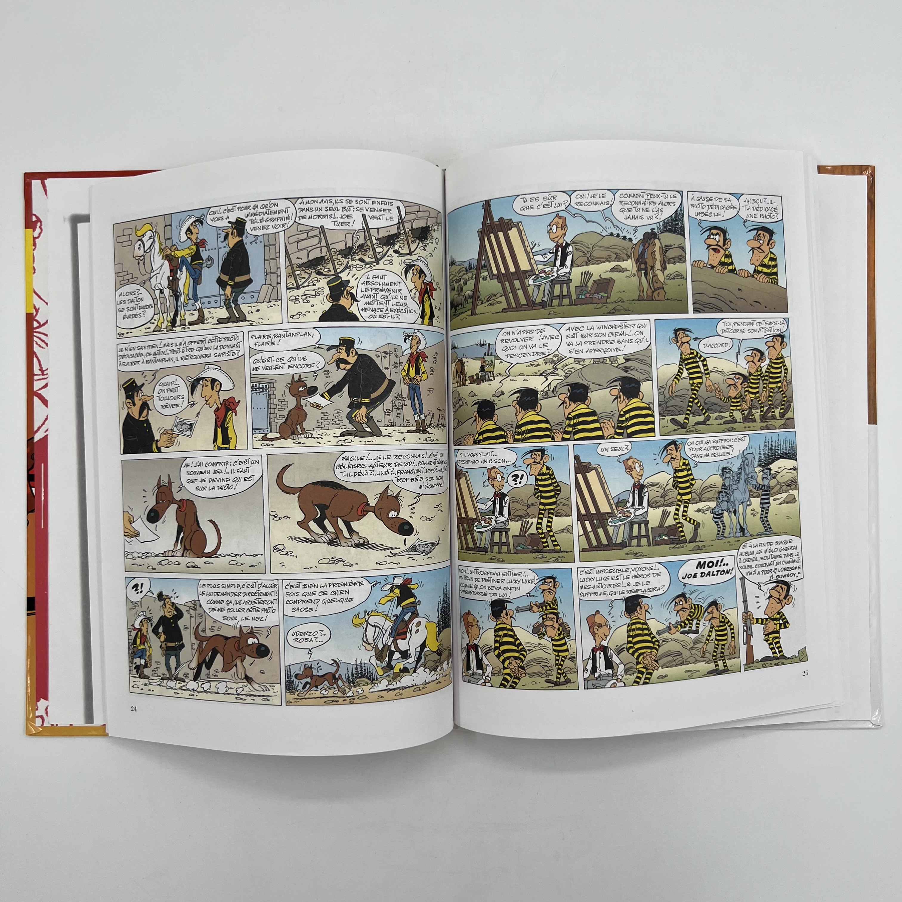 BD Lucky Luke - Hommage à Morris - Label Emmaüs