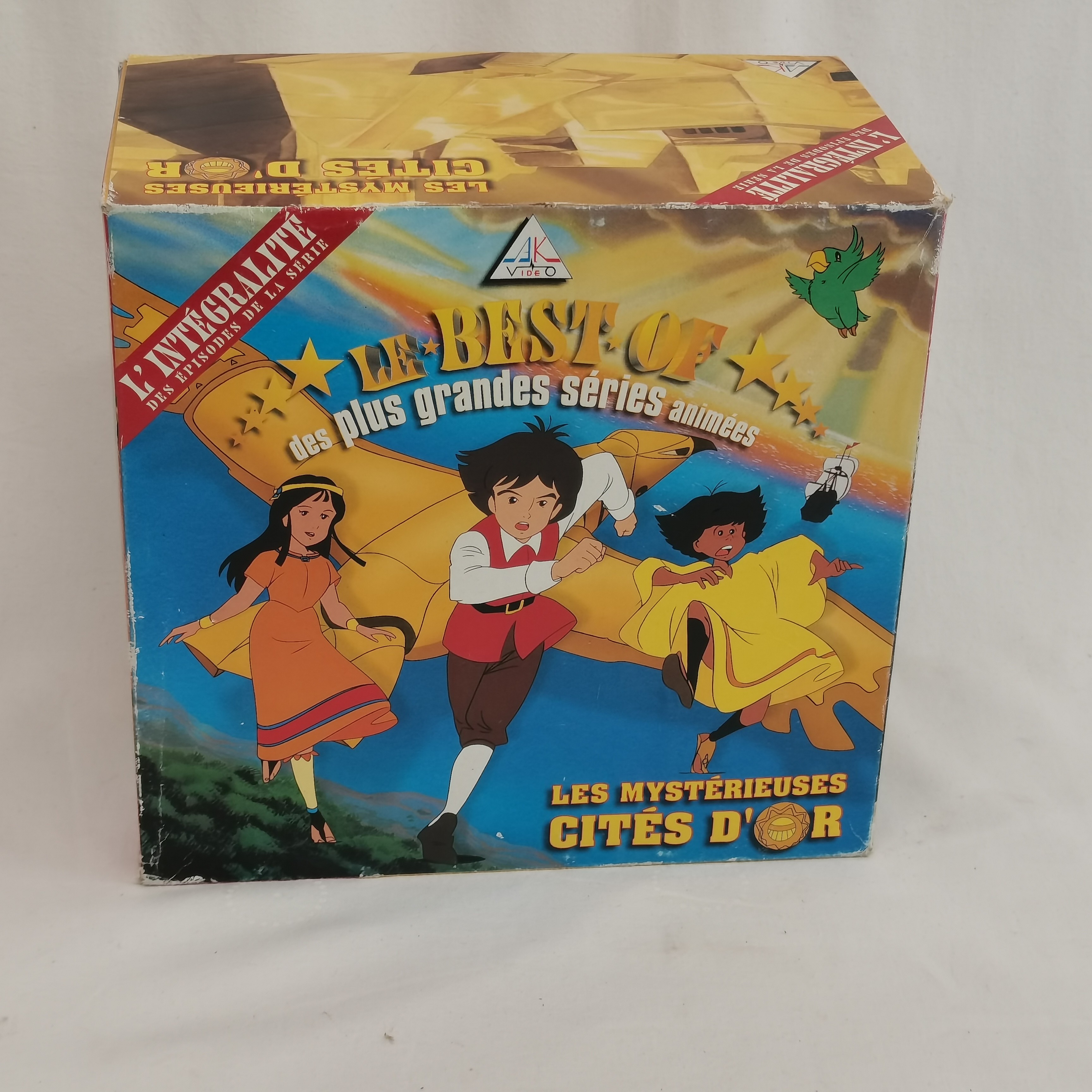 🎲 Coffret VHS Les Mystérieuses Cités d'Or Dessin animé - AK Vidéo jeux ...