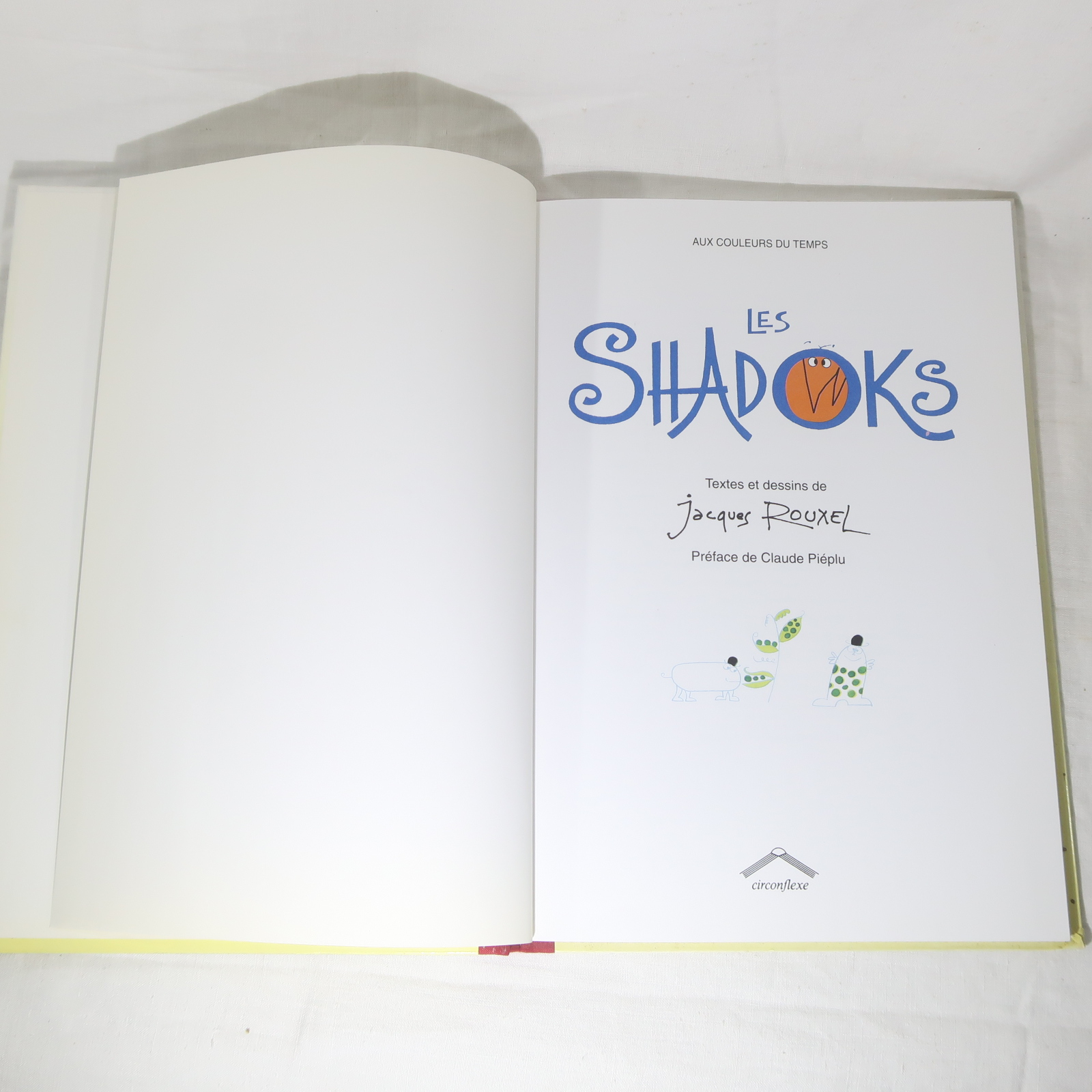 BD " Les Shadoks " de Jacques Rouxel 1997 Circonflexe - Label Emmaüs