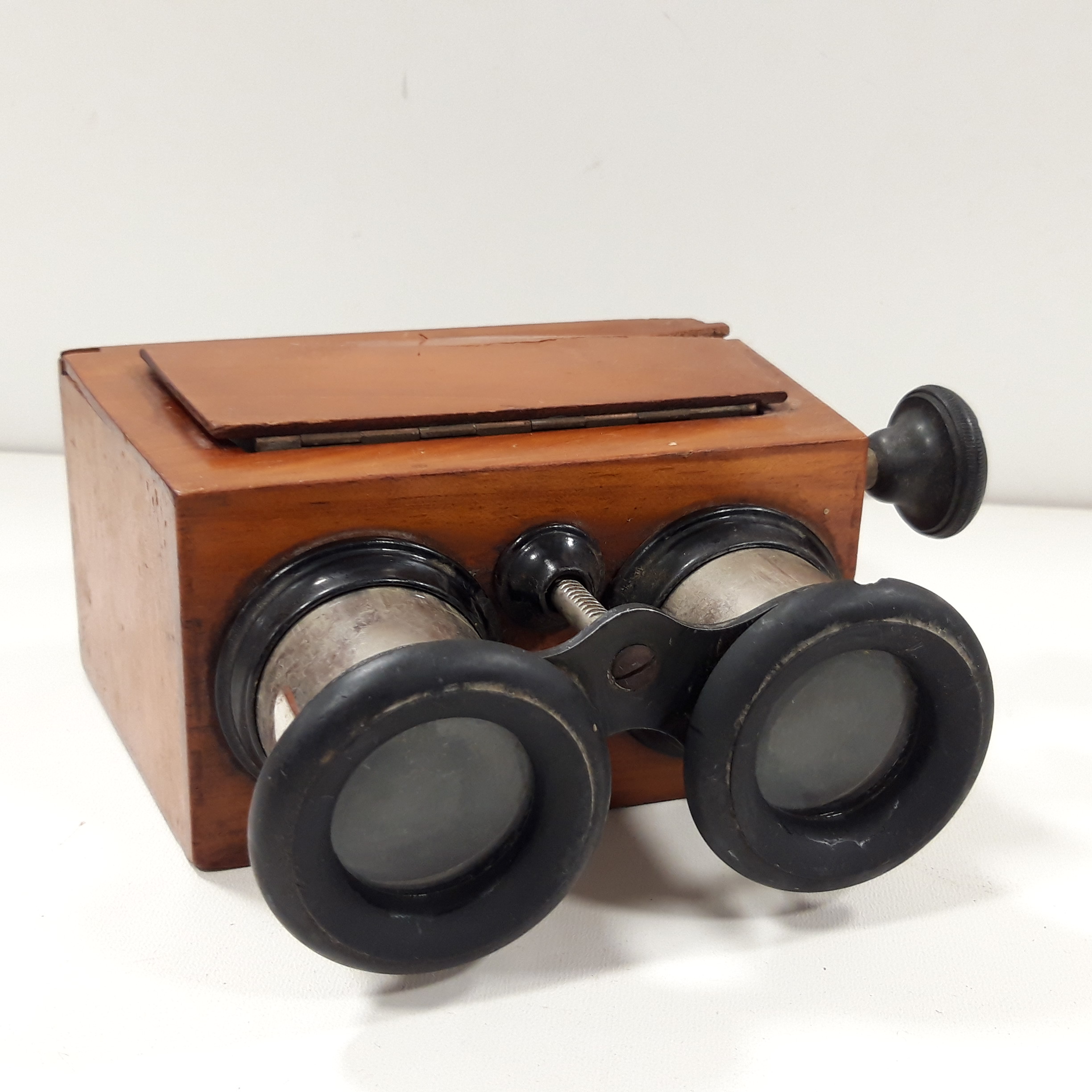 Visionneuse Stéréoscope boîte en Bois – Style Ancien de collection ...