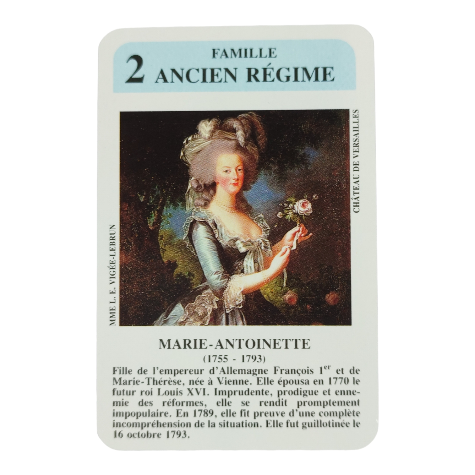 Jeu des 7 familles "Histoire de France" - jeu de cartes - Label Emmaüs
