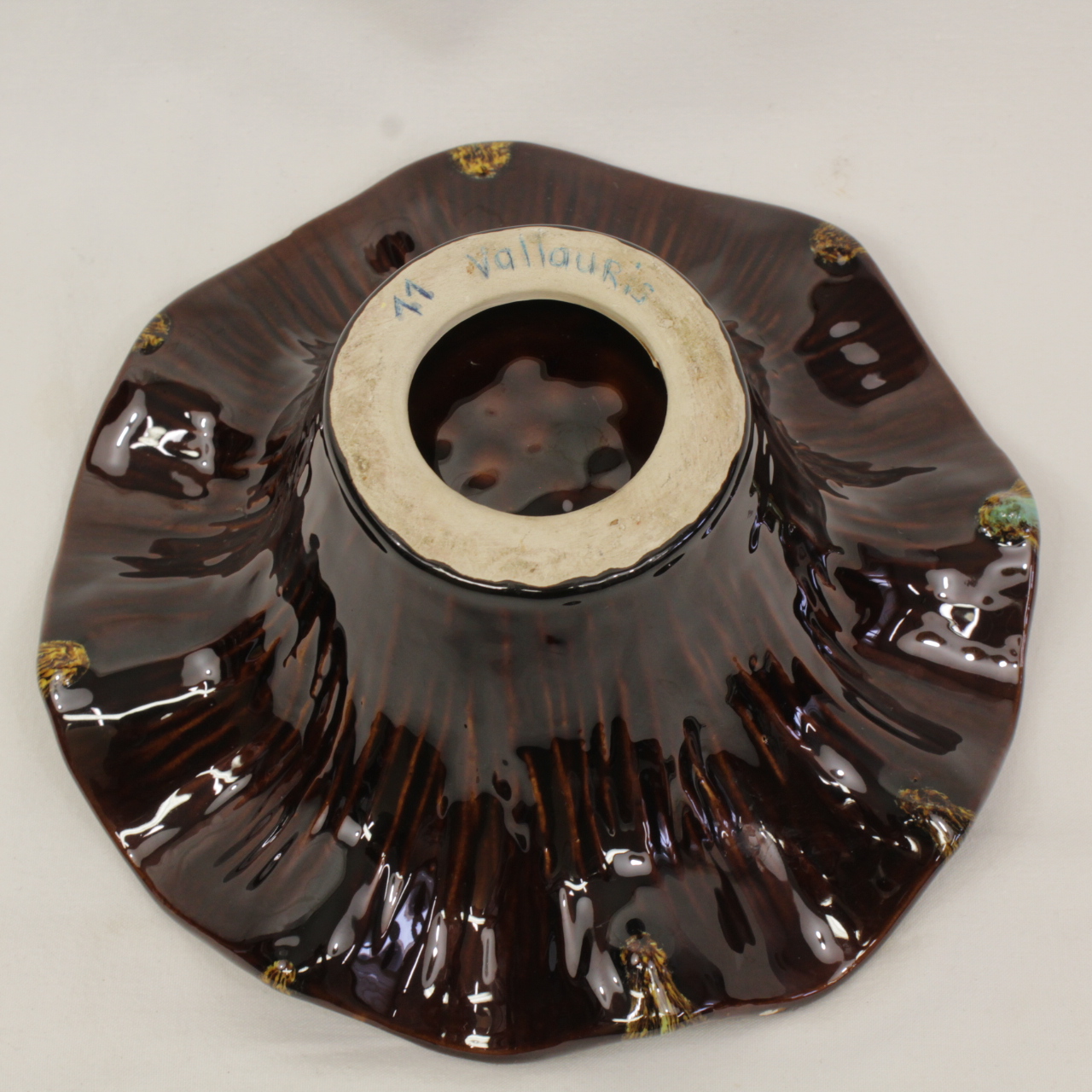 Plat style Vallauris - Label Emmaüs