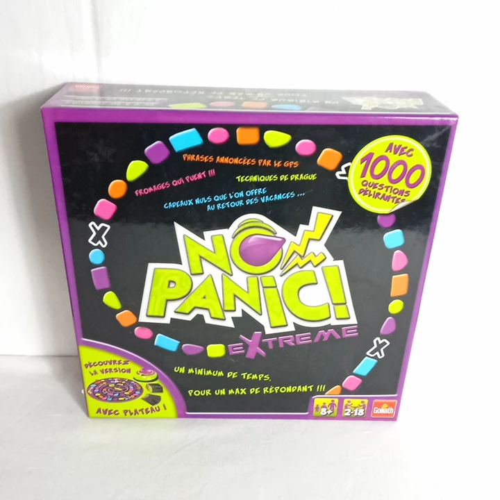 Jeu de société No panic! extrême - Goliath - dès 8 ans - Label Emmaüs