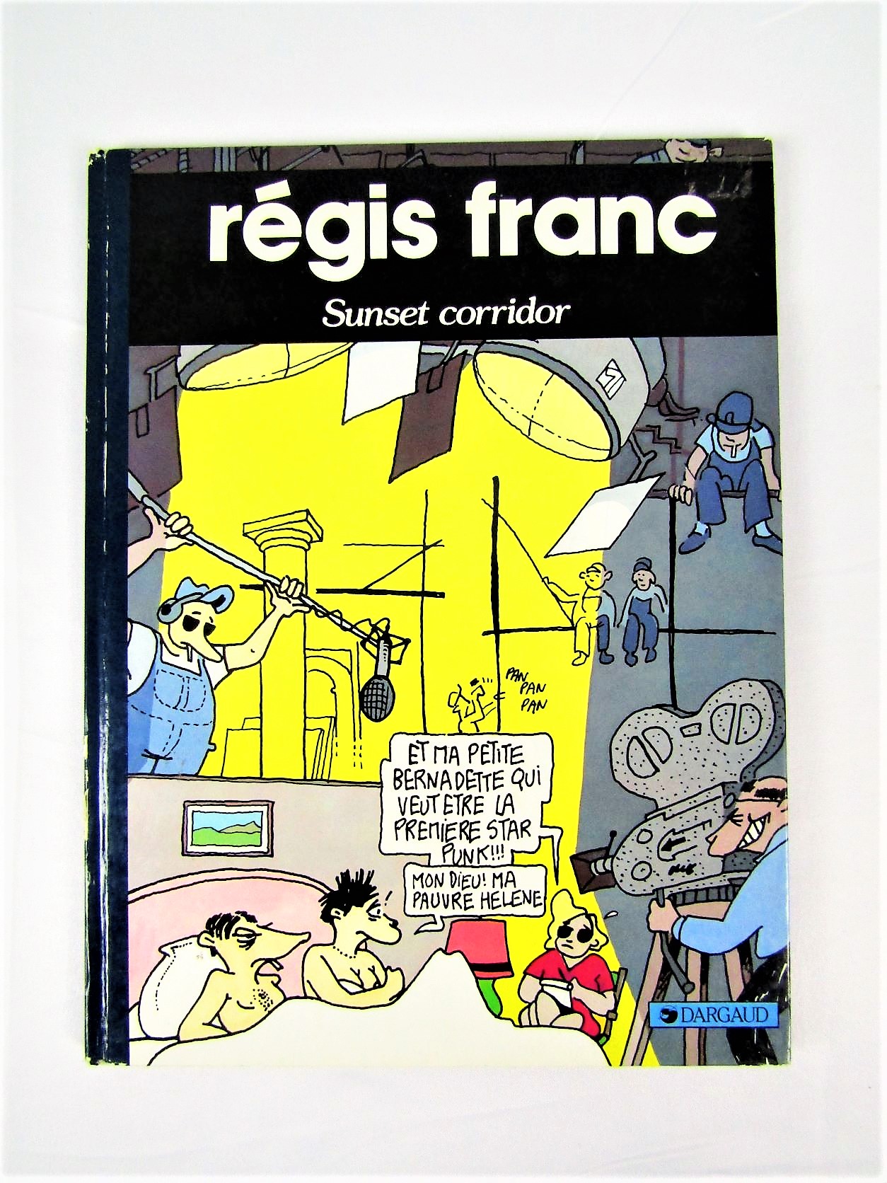 Lot Régis Franc - "Sunset corridor" et "Le café de la plage" - Label Emmaüs