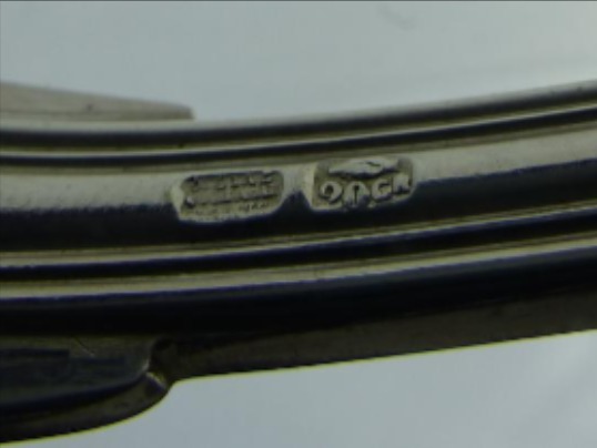 🏠 Ménagère de 24 couverts Métal Alliage Blanc, en métal argenté 20g ...