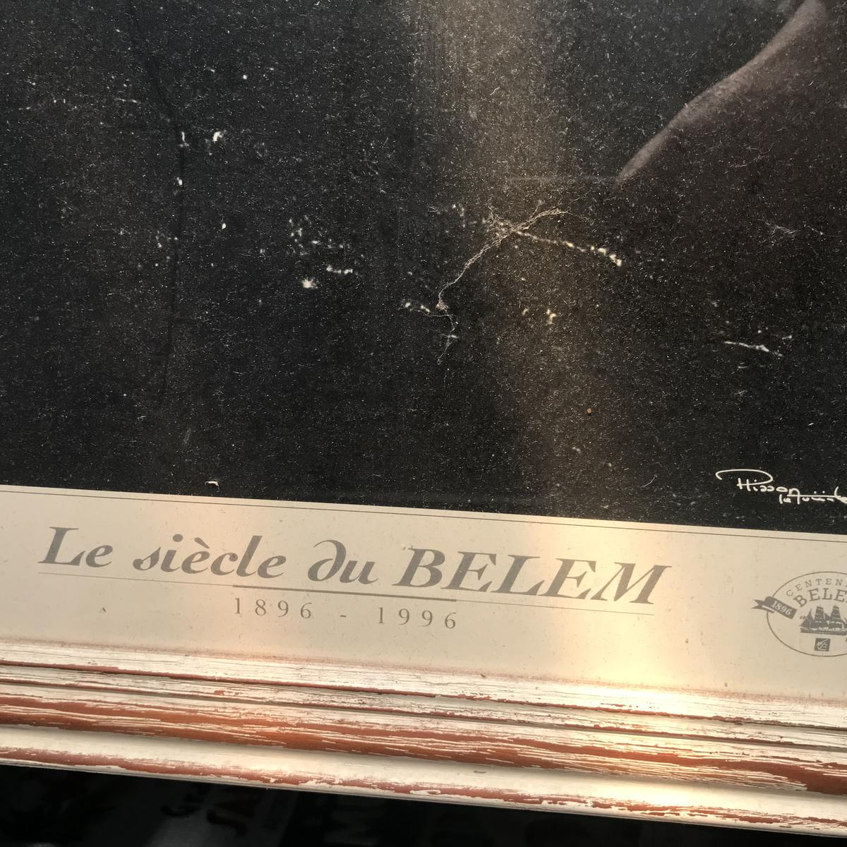 🏠 Poster Vintage "Le Siècle du Belem 1896-1996" signée Plisson La ...