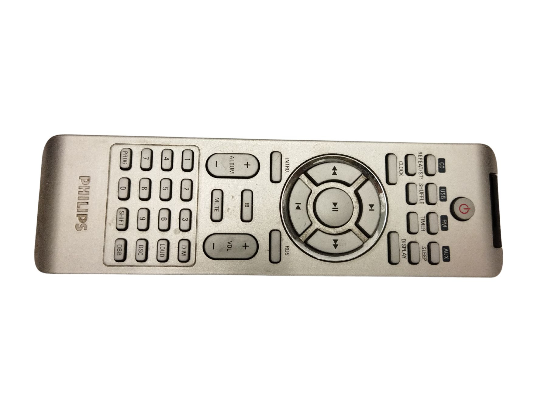 Différentes pièces de la mini chaîne HIFI MCM 772 Philips - Label Emmaüs