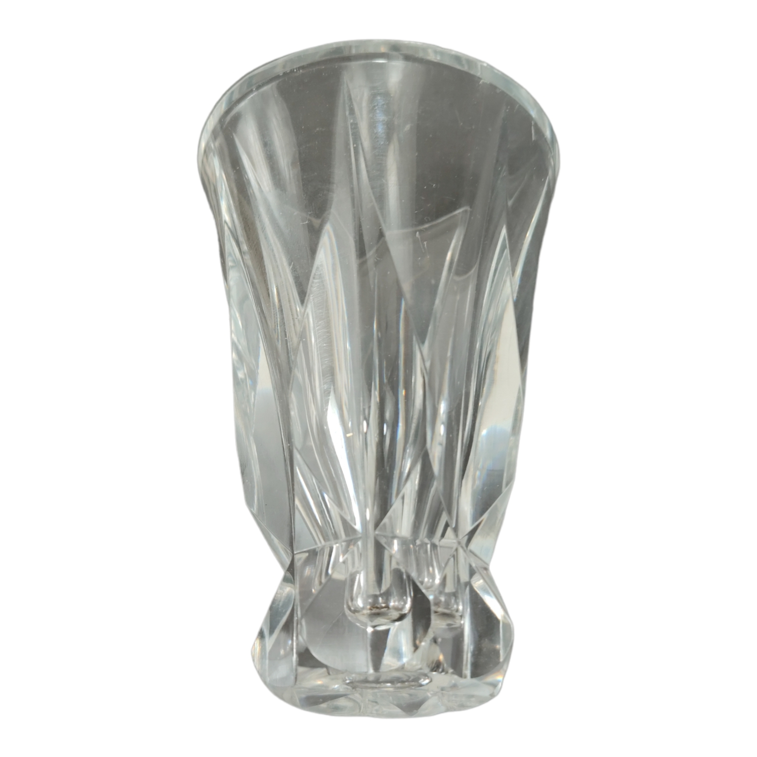 Petit vase en cristal St Louis (estampillé) - Label Emmaüs