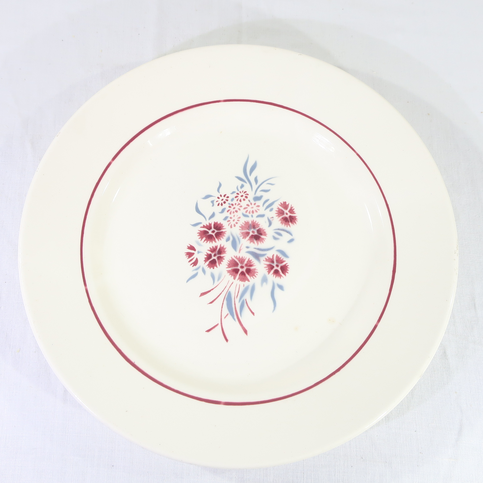 Ensemble 8 Pieces ancien " Francine " en demi Porcelaine de Badonviller ...