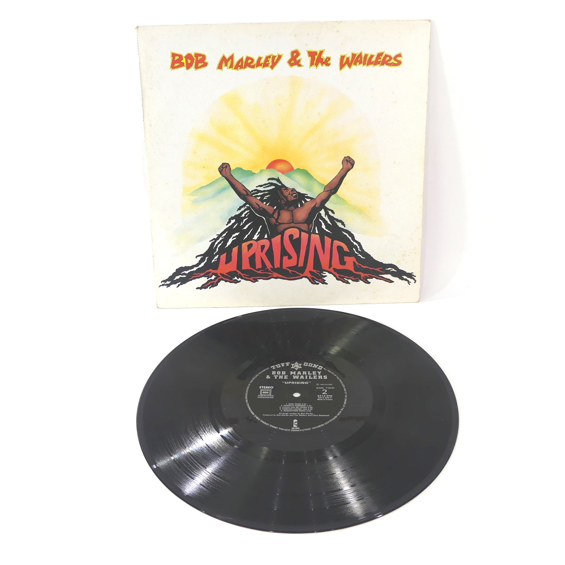 Disque vinyle de Bob Marley & The Wailers – Uprising - Label Emmaüs