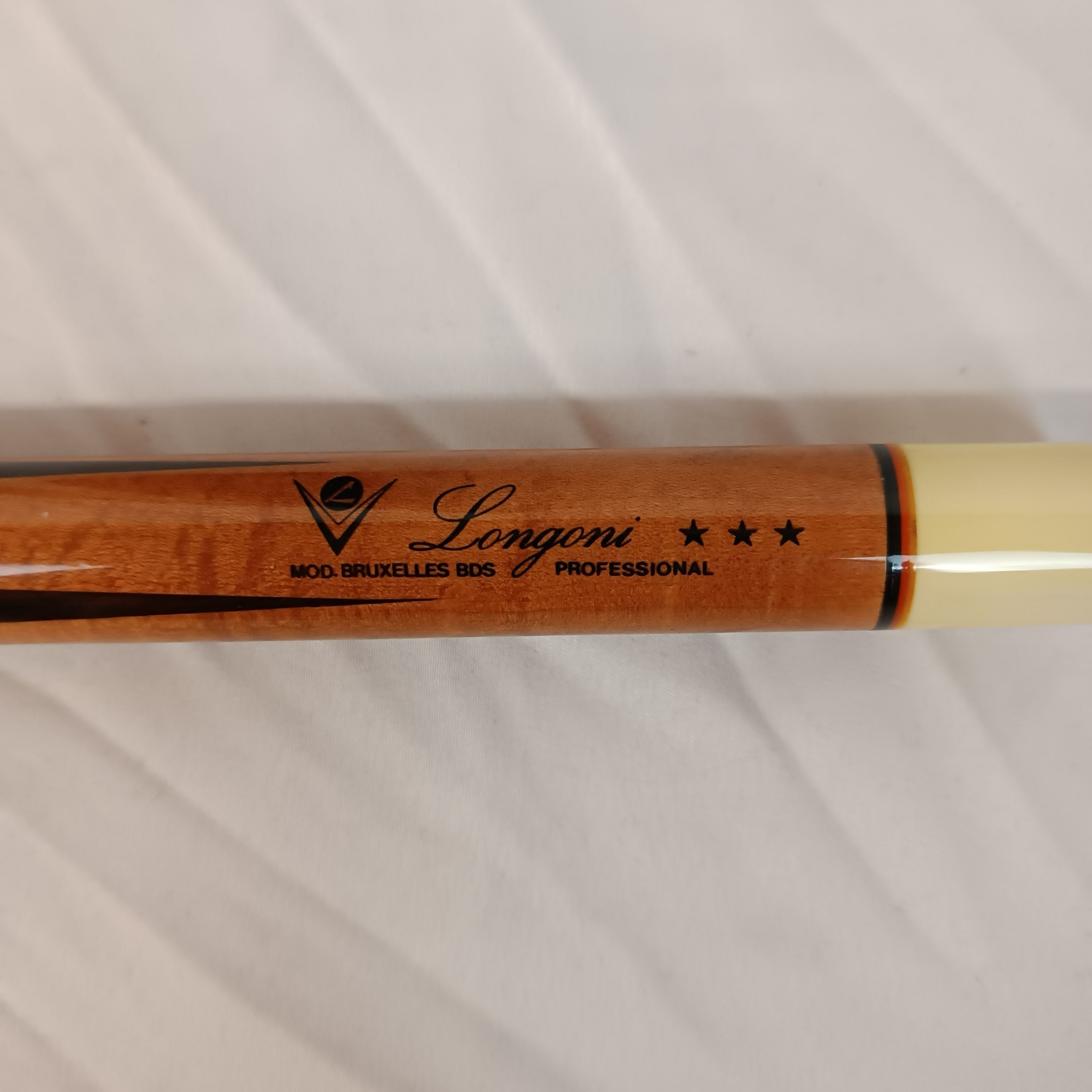 Vintage : Queue de billard Longoni et son étui en cuir - Label Emmaüs