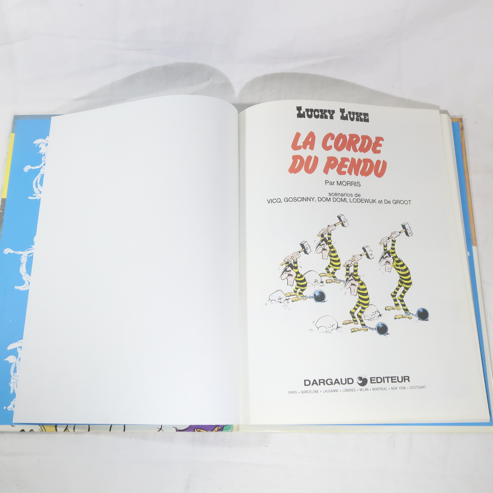 BD Lucky Luke " La Corde du Pendu et Autres Histoires " de Morris 1981 ...