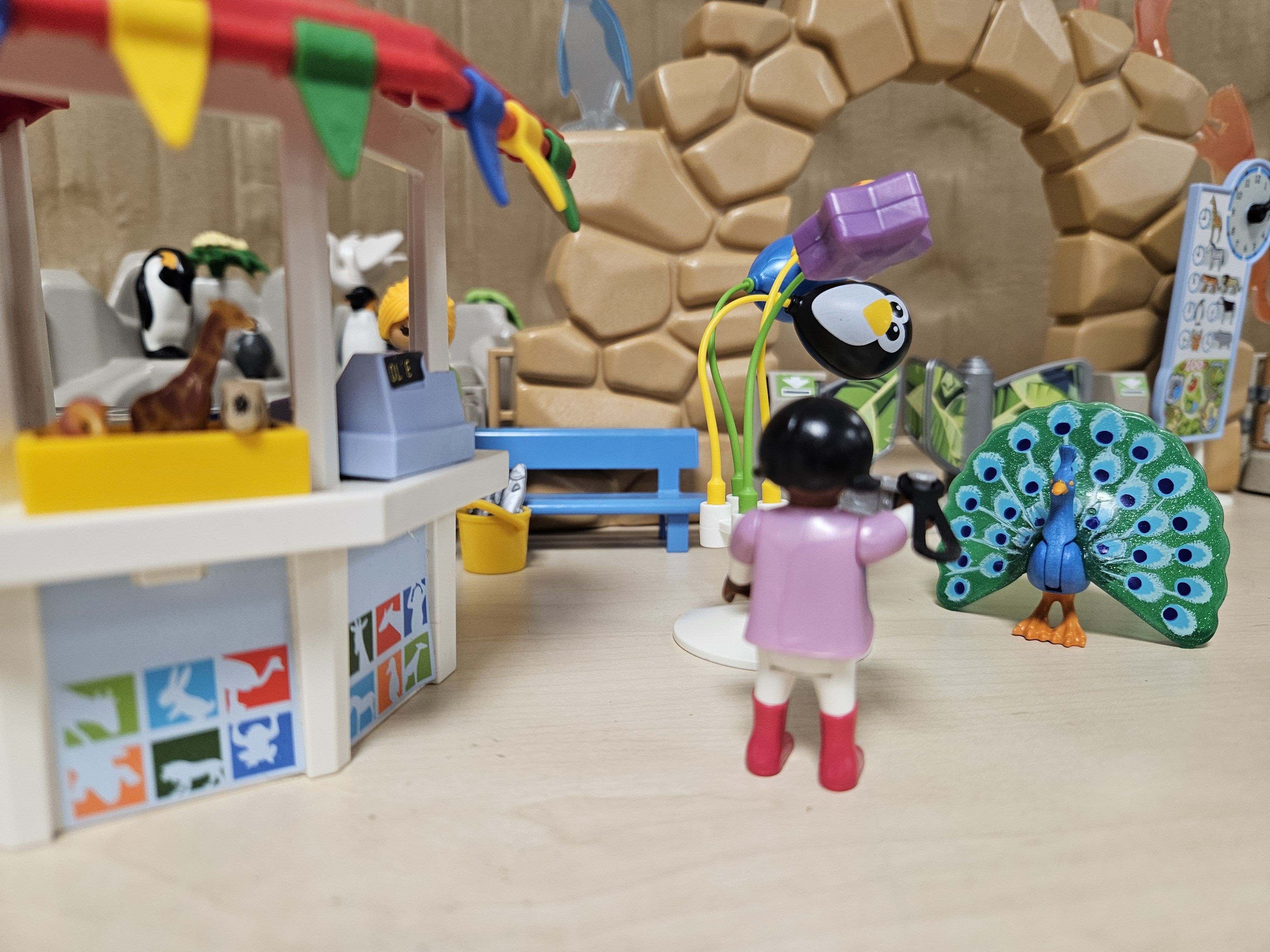 Playmobil univers le zoo figurines et accessoires - 4 ans + - Label Emmaüs