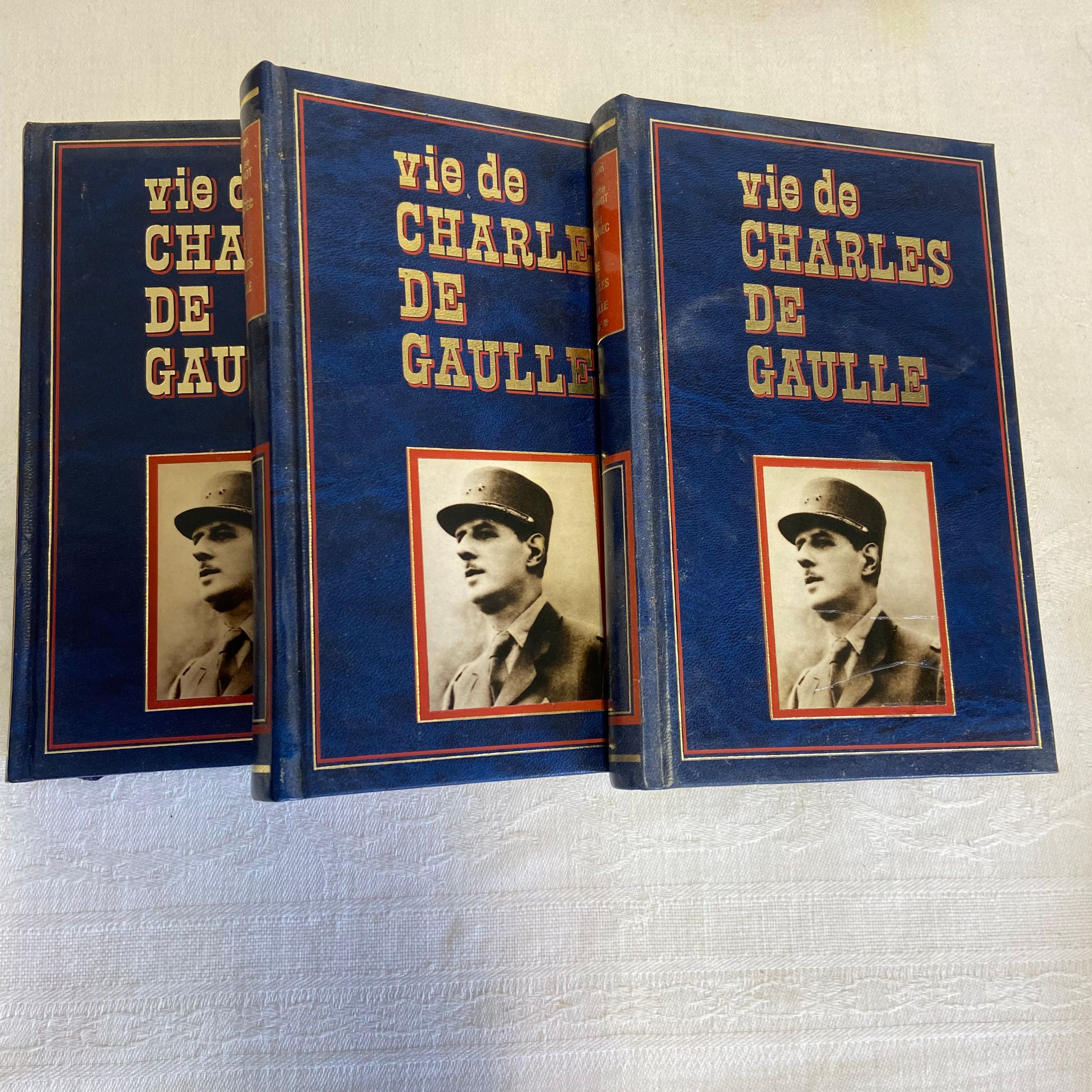 VIE DE CHARLES DE GAULLE EN 3 TOMES LEPAGNOT FRANCOISE ET CHRISTIAN, LE ...