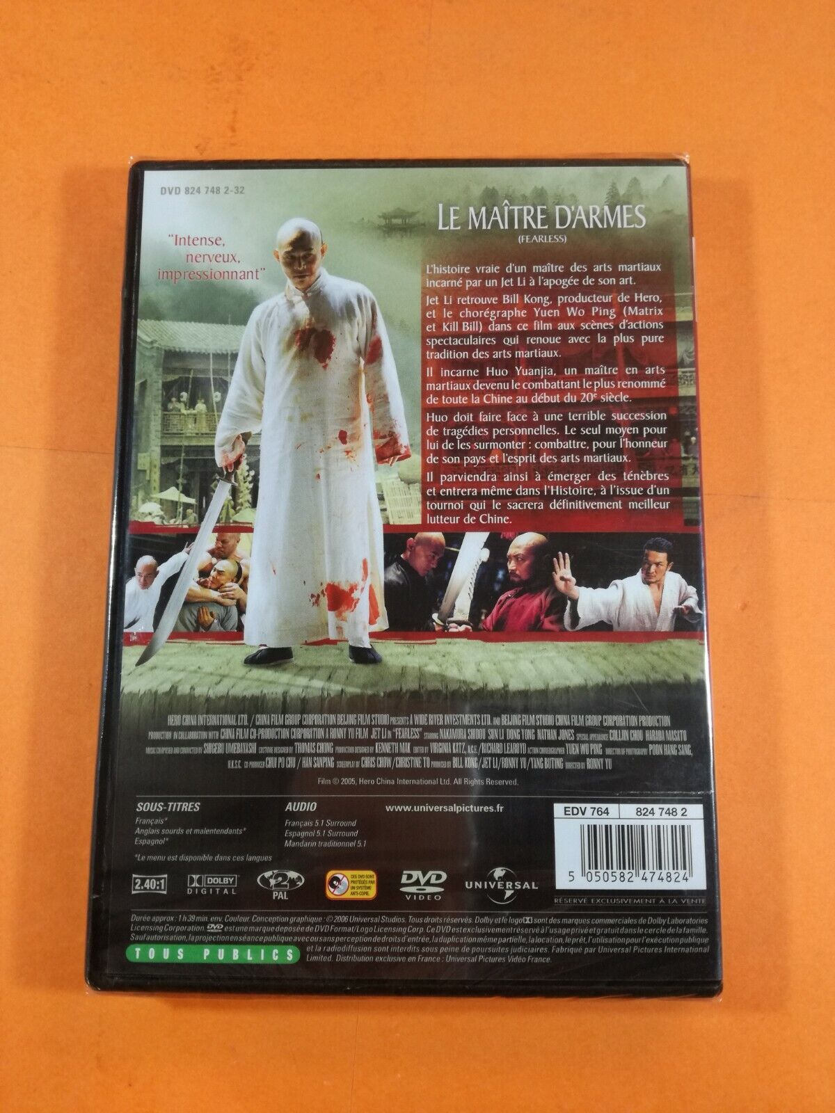Le maître d'armes - Jet Li, Shido Nakamura, Li Sun, Yong Dong, Hee ...