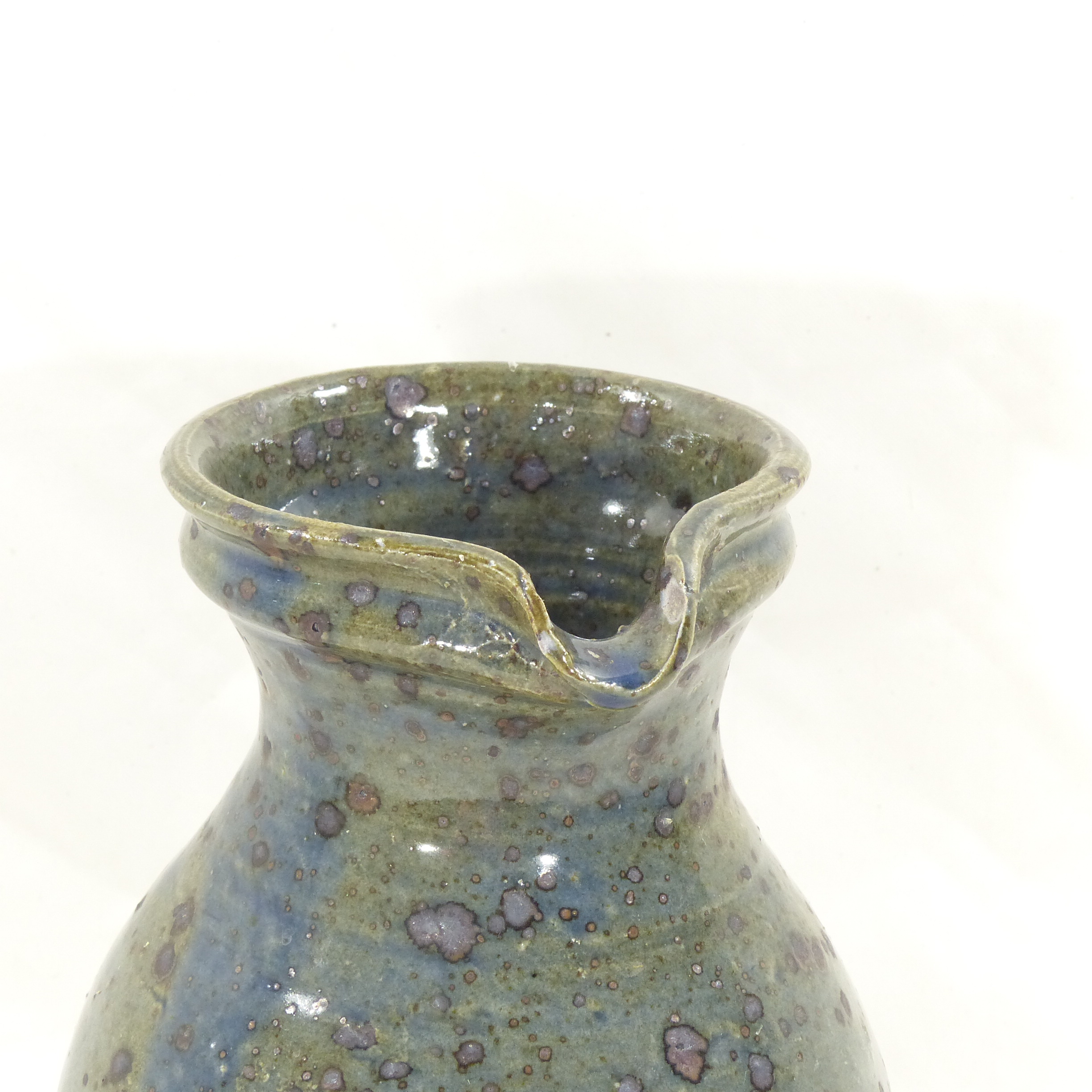 Pichet en grès vintage - Signé Guy Baudat - Label Emmaüs