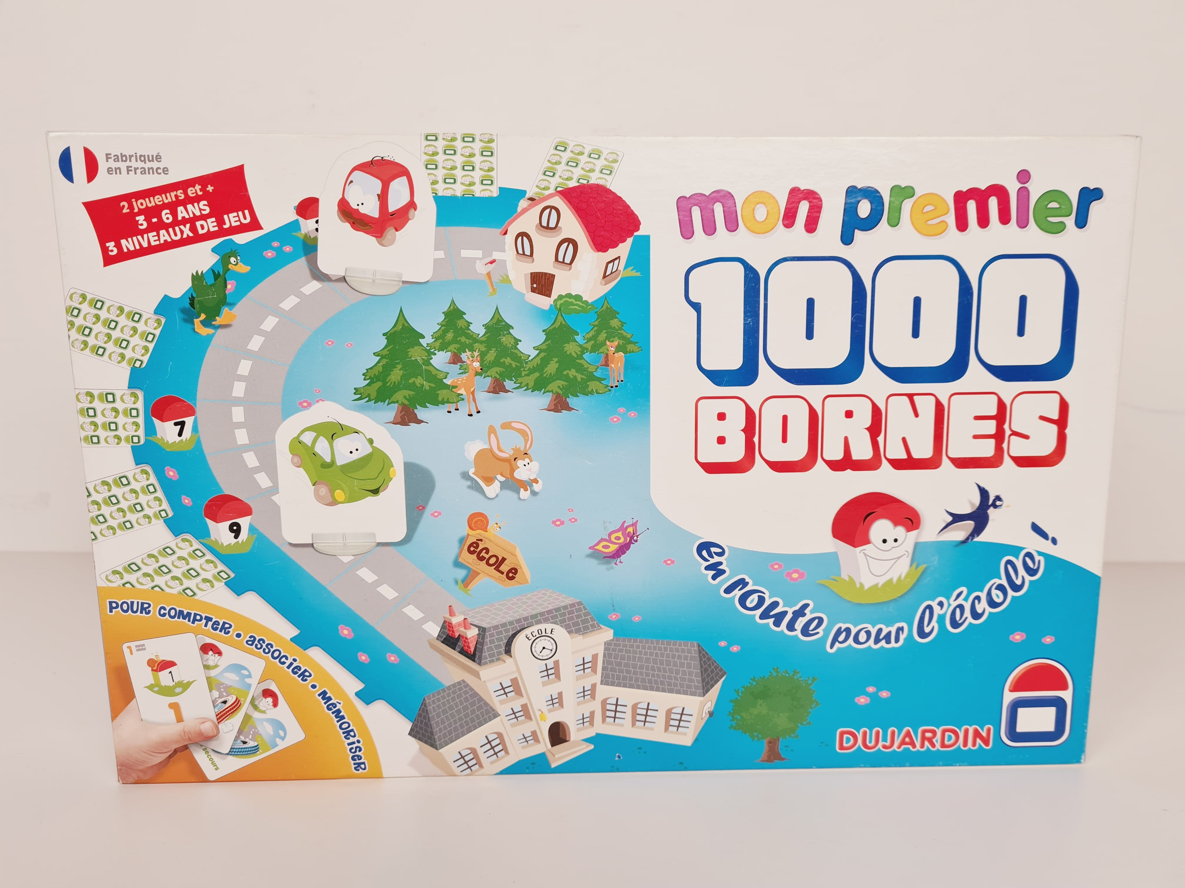 Jeu de société -Mon premier Milles Bornes : en route vers l 'école ...