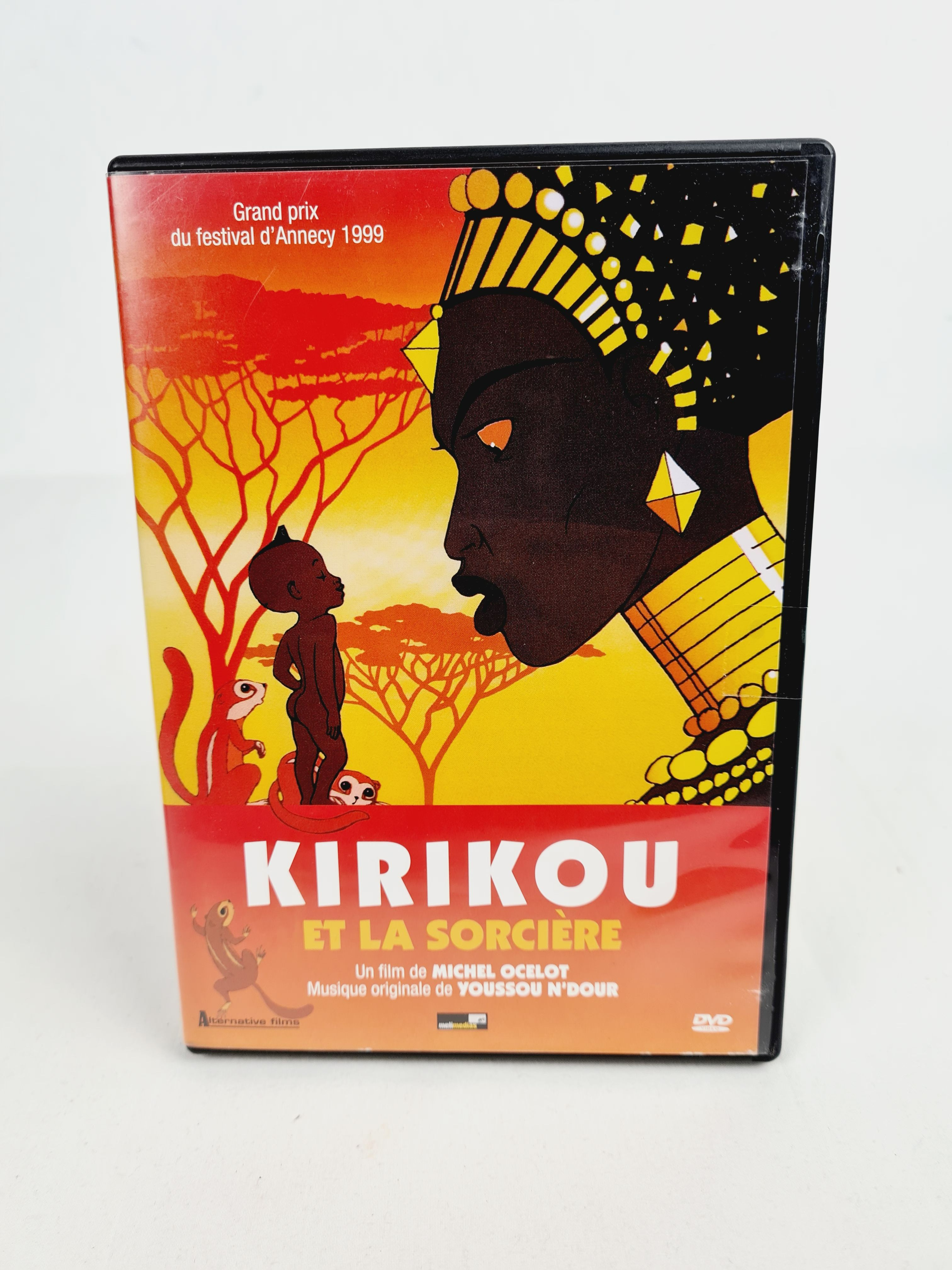 DVD - Kirikou - et la sorcière - 1998. - Label Emmaüs