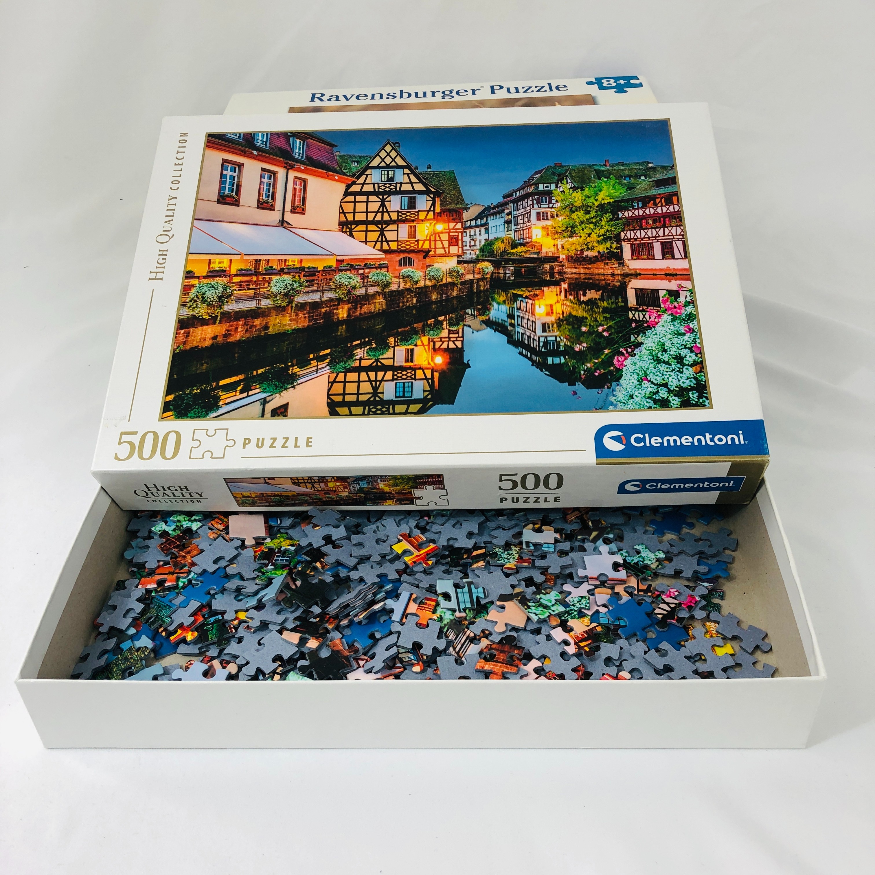 Lot de 4 Puzzles - Label Emmaüs