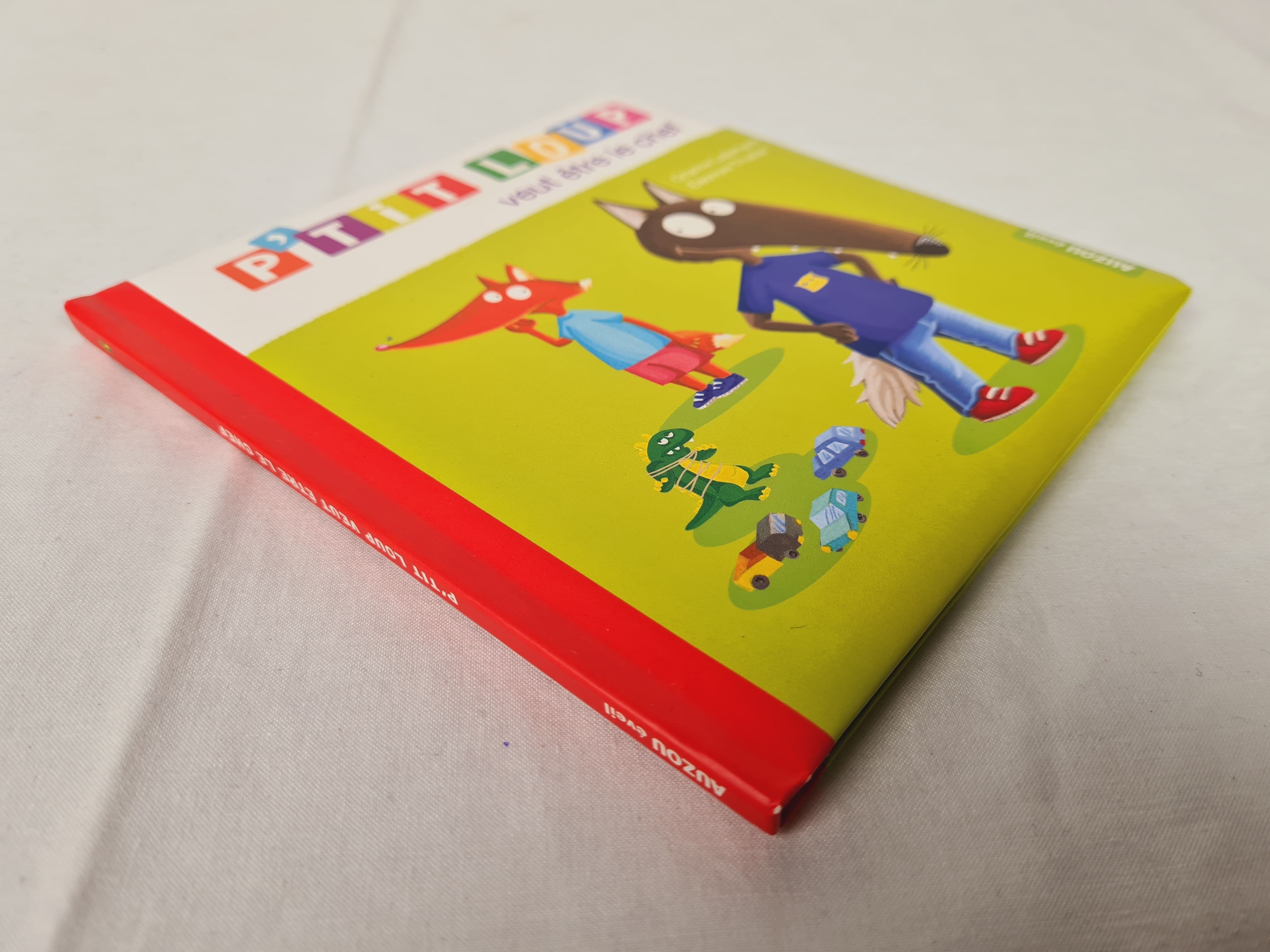 Livre jeunesse - P'tit loup veut être le chef - Label Emmaüs